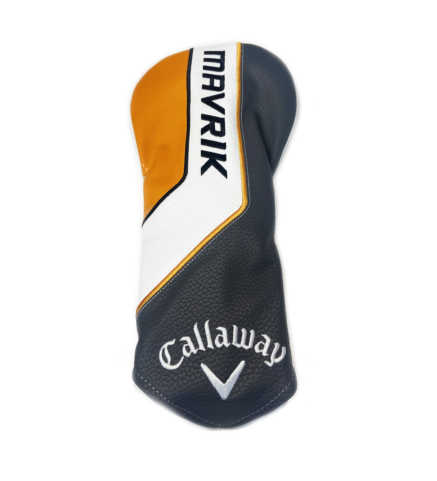 NEW Callaway Golf Mavrik Orange/White/Grey Driver Headcover | SidelineSwap