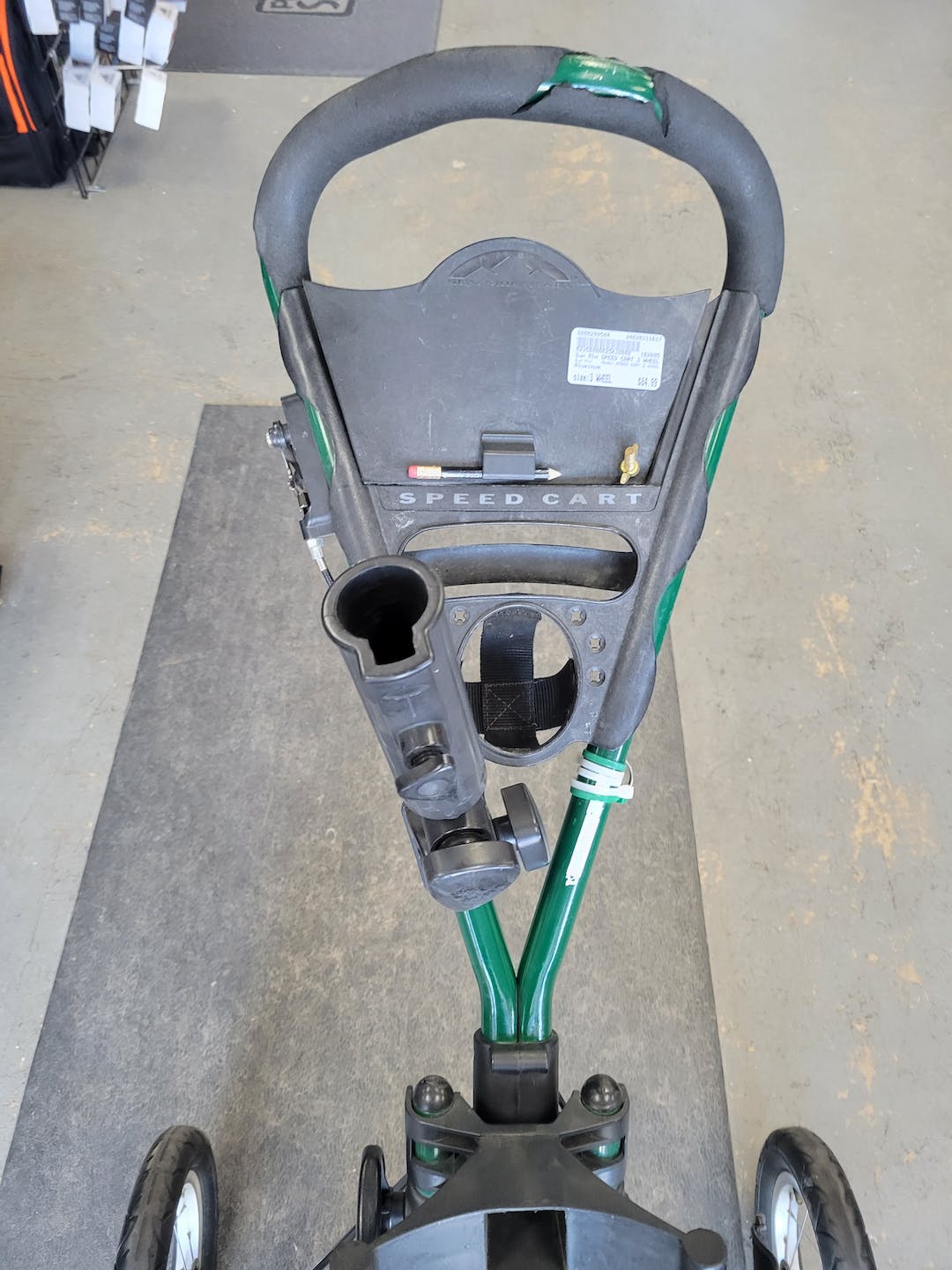 Used Sun Mtn Speed Cart 3 Wheel 3 Wheel Aluminum Golf Carts | SidelineSwap