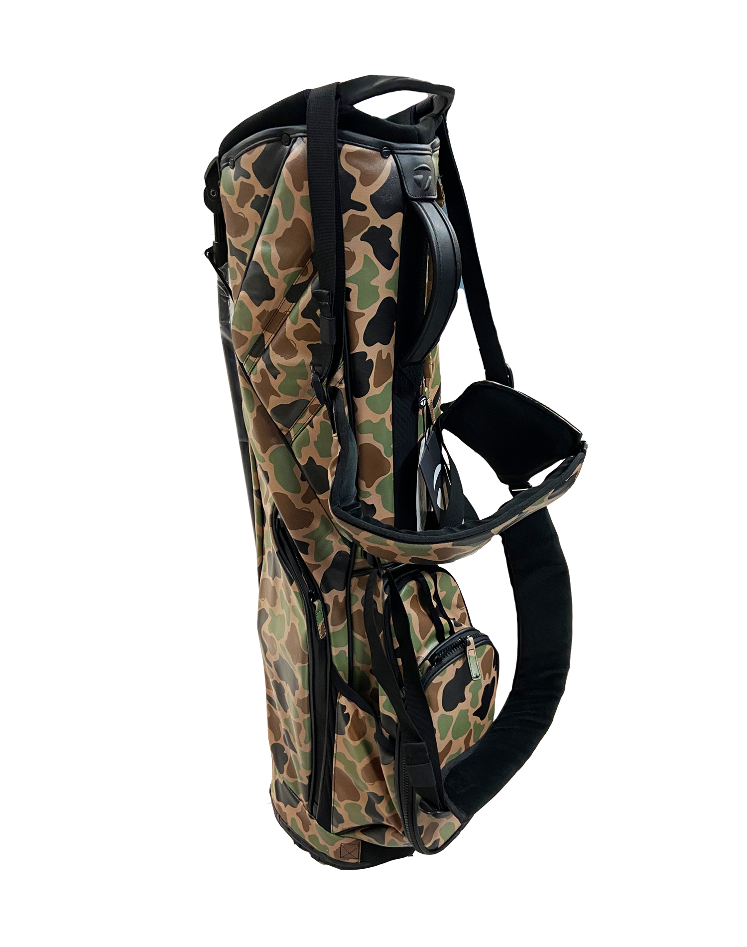 NEW 2024 TaylorMade Flextech Premium Carry Camo 3 Way Stand/Carry Golf ...