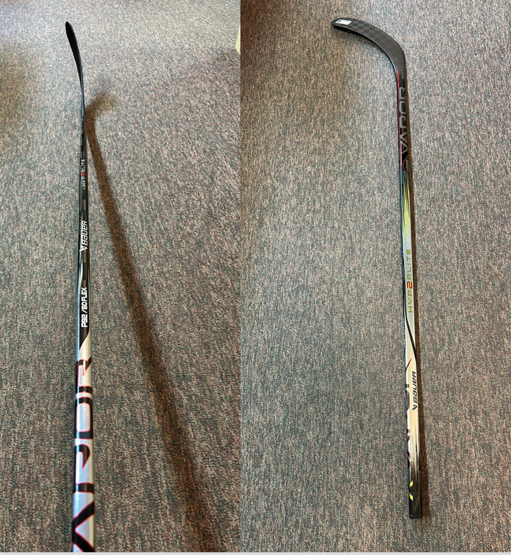 New Junior Right Handed Bauer Vapor Hyperlite 2 Hockey Stick P92 50 ...
