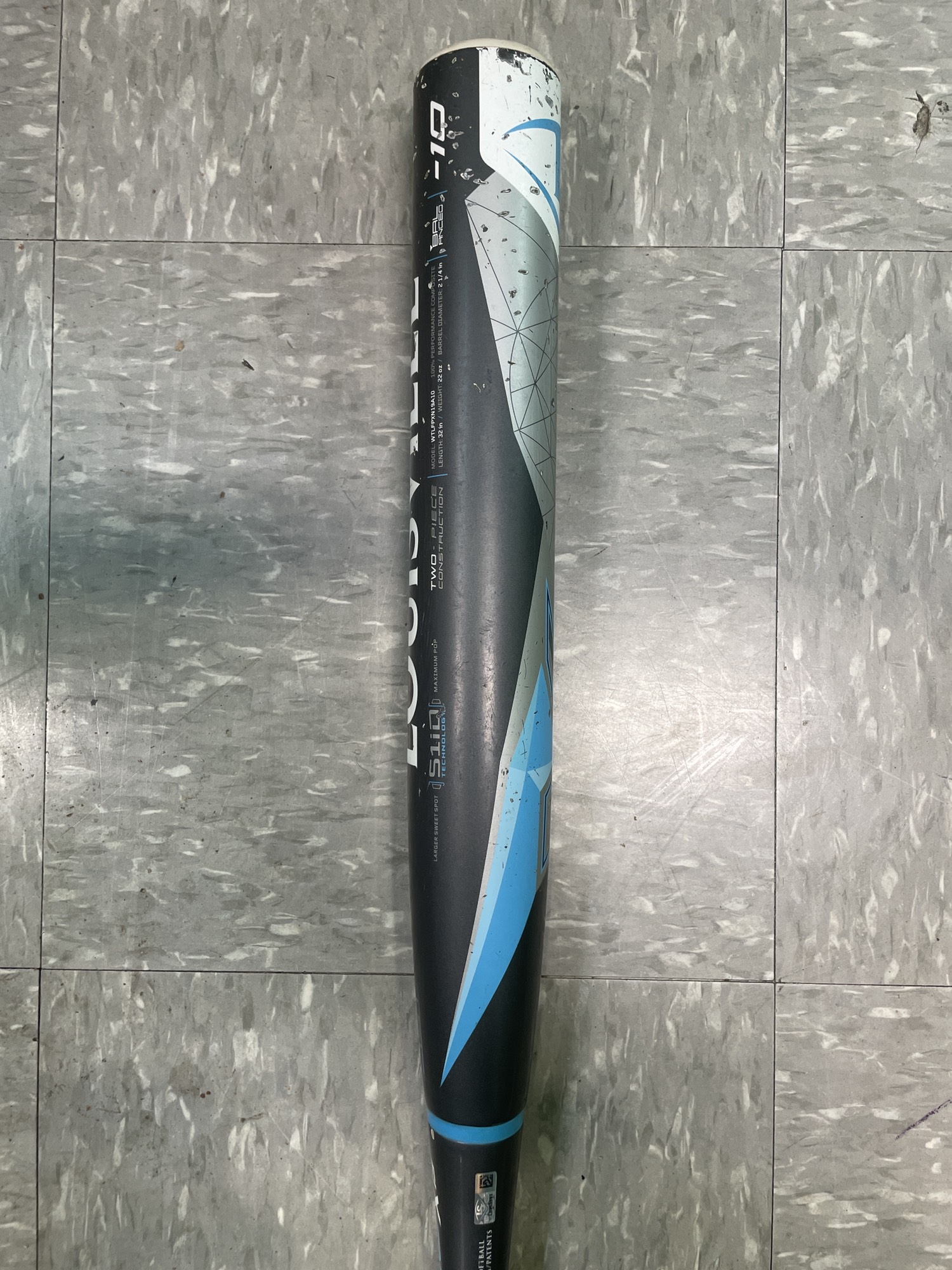 Used 2019 Louisville Slugger Xeno Composite Bat (-10) 22 oz 32 ...