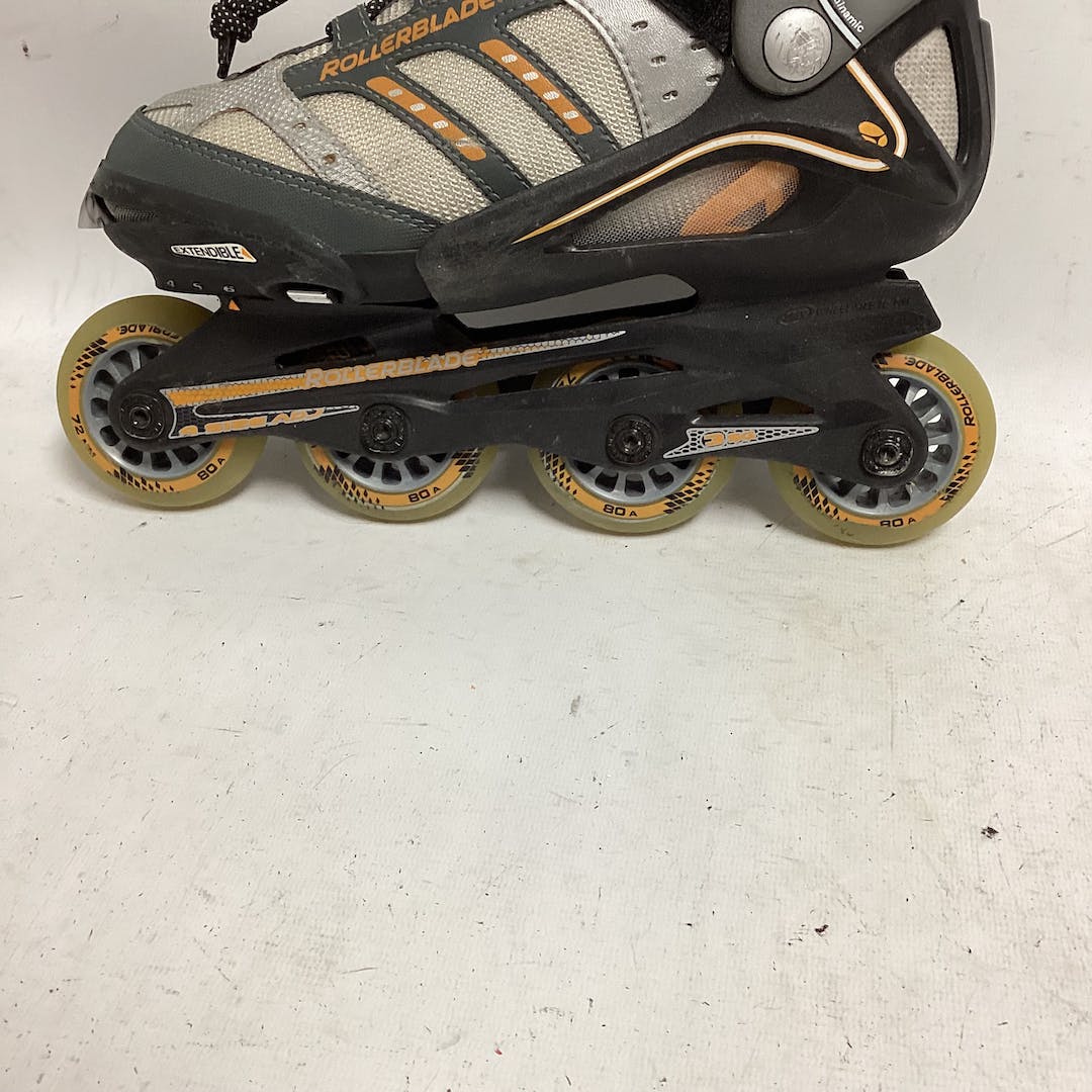 Used Rollerblade Micro 4x Adjustable Inline Skates - Rec And Fitness ...