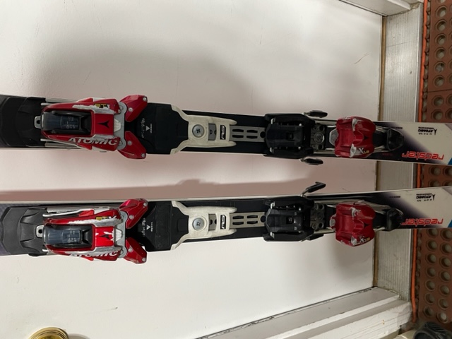Used 2019 Atomic 157 cm Racing Race SL Skis With Bindings Max Din 18 ...