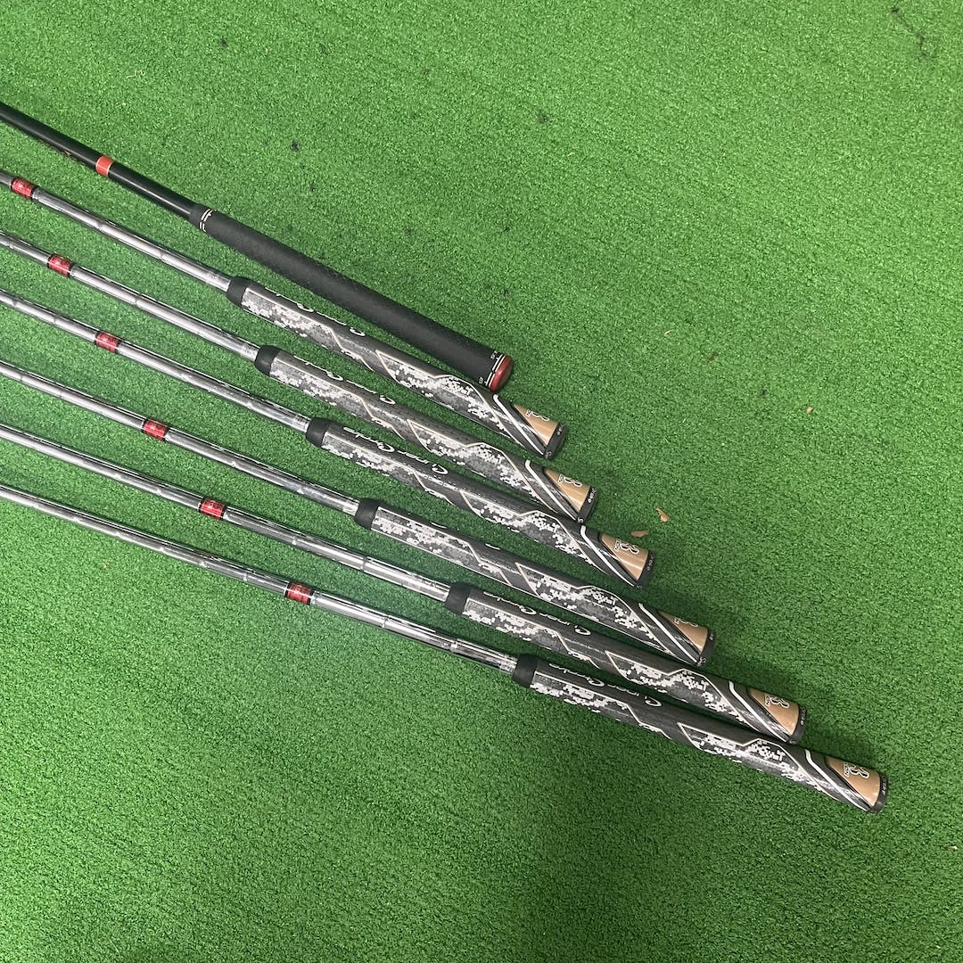 Used Hogan Apex Plus 4i-pw Regular Flex Steel Shaft Iron Sets ...