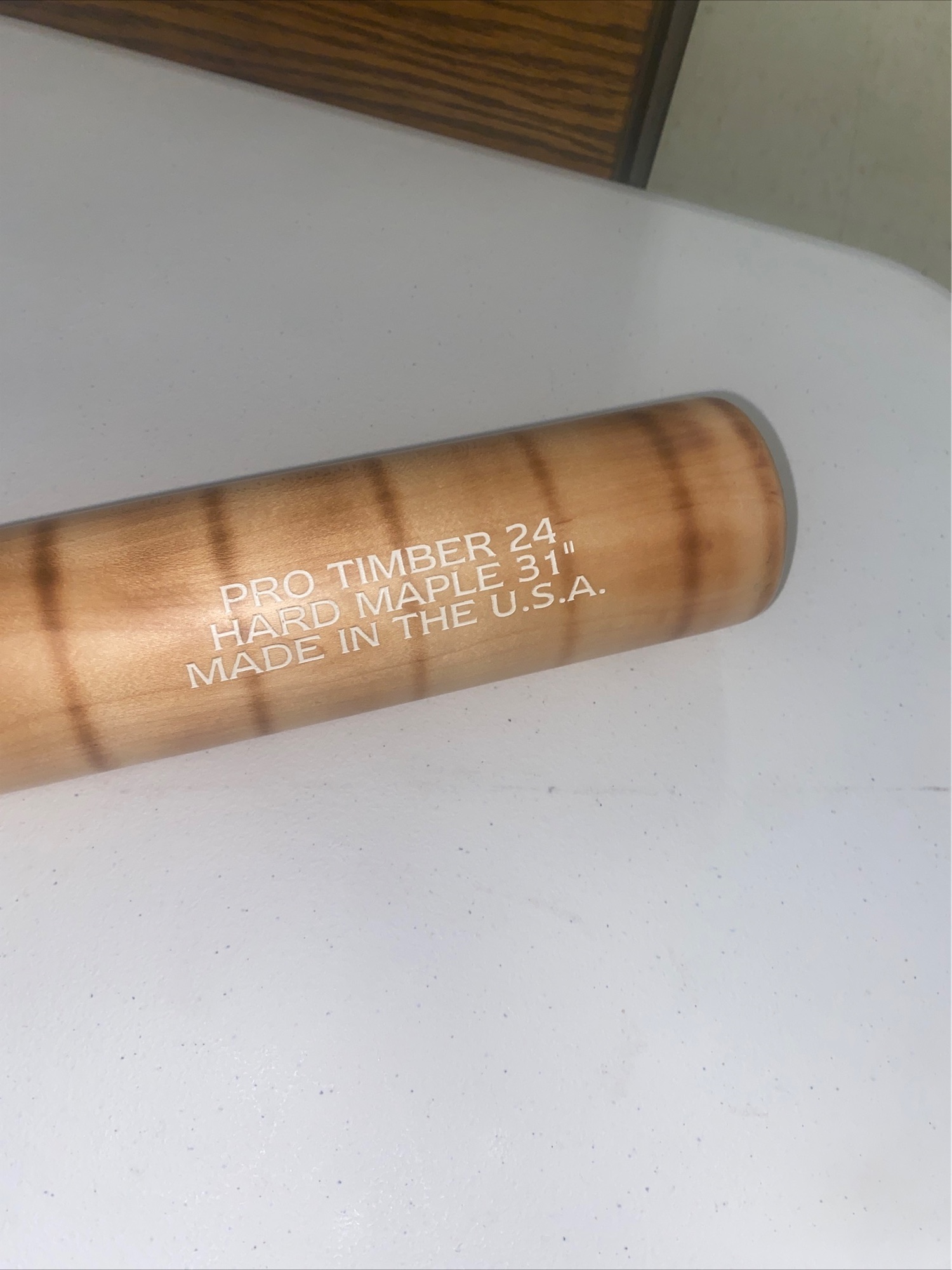 Twin Ports Timber Co. Pro Timber 24 31” Wood Baseball Bat Hard Maple ...
