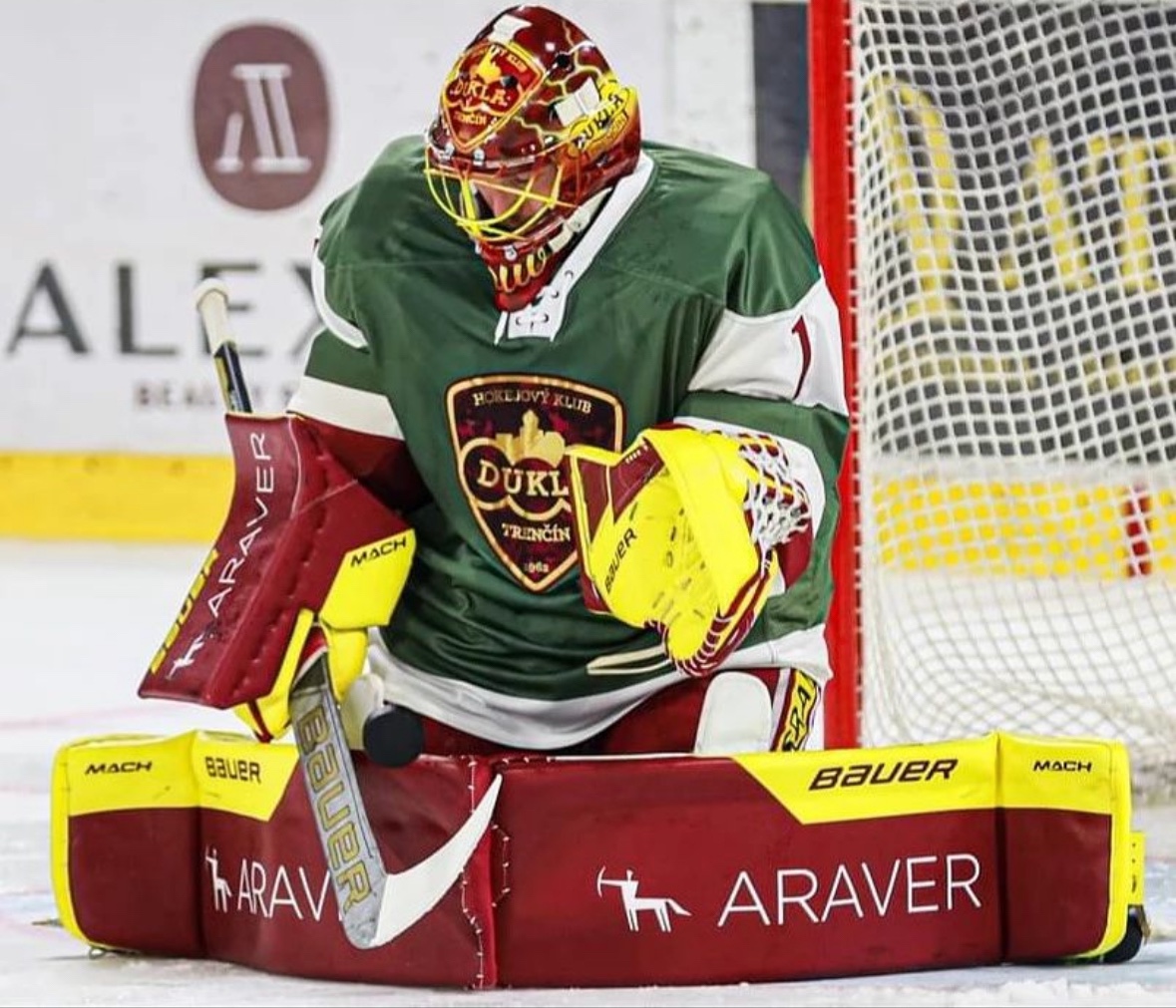 Bauer Pro Stock Mach Goalie Glove And Blocker Set | SidelineSwap