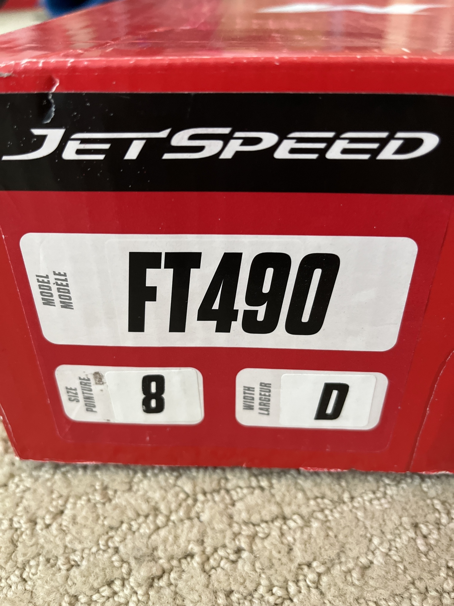 New CCM Jetspeed FT490 Skates Sr 8 D | SidelineSwap