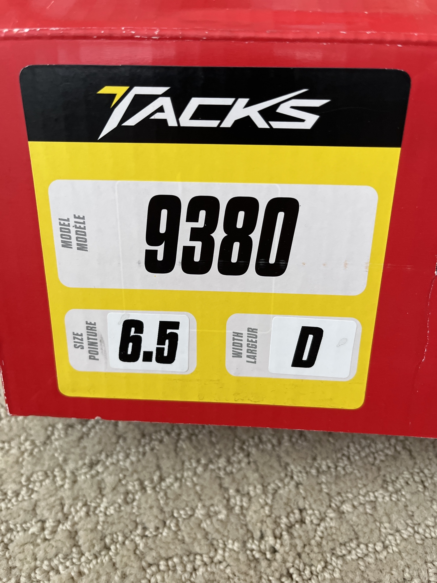 New CCM Tacks 9380 Skates Size 6.5 D | SidelineSwap