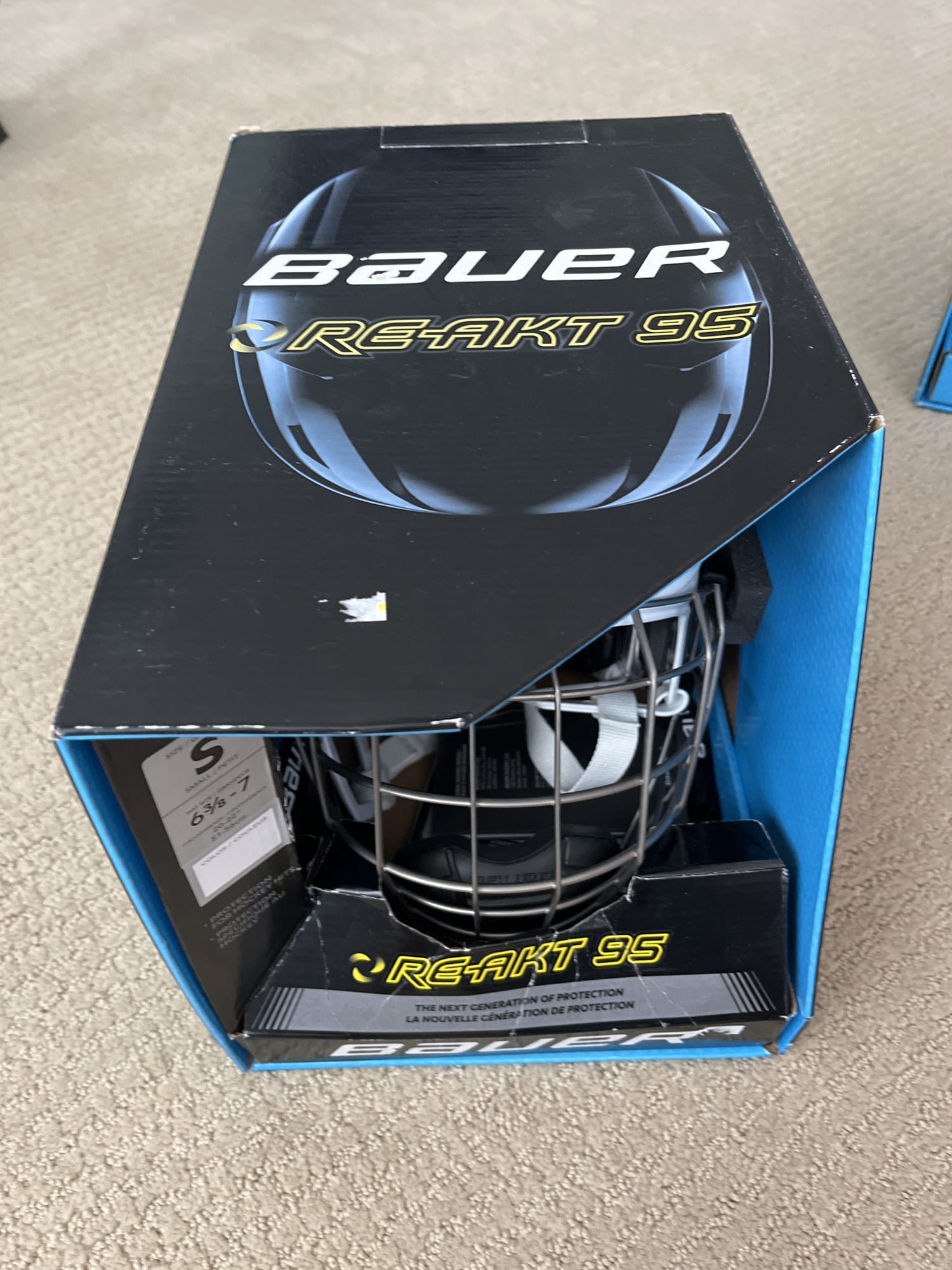 New Bauer reakt 95 Helmet Combo | SidelineSwap