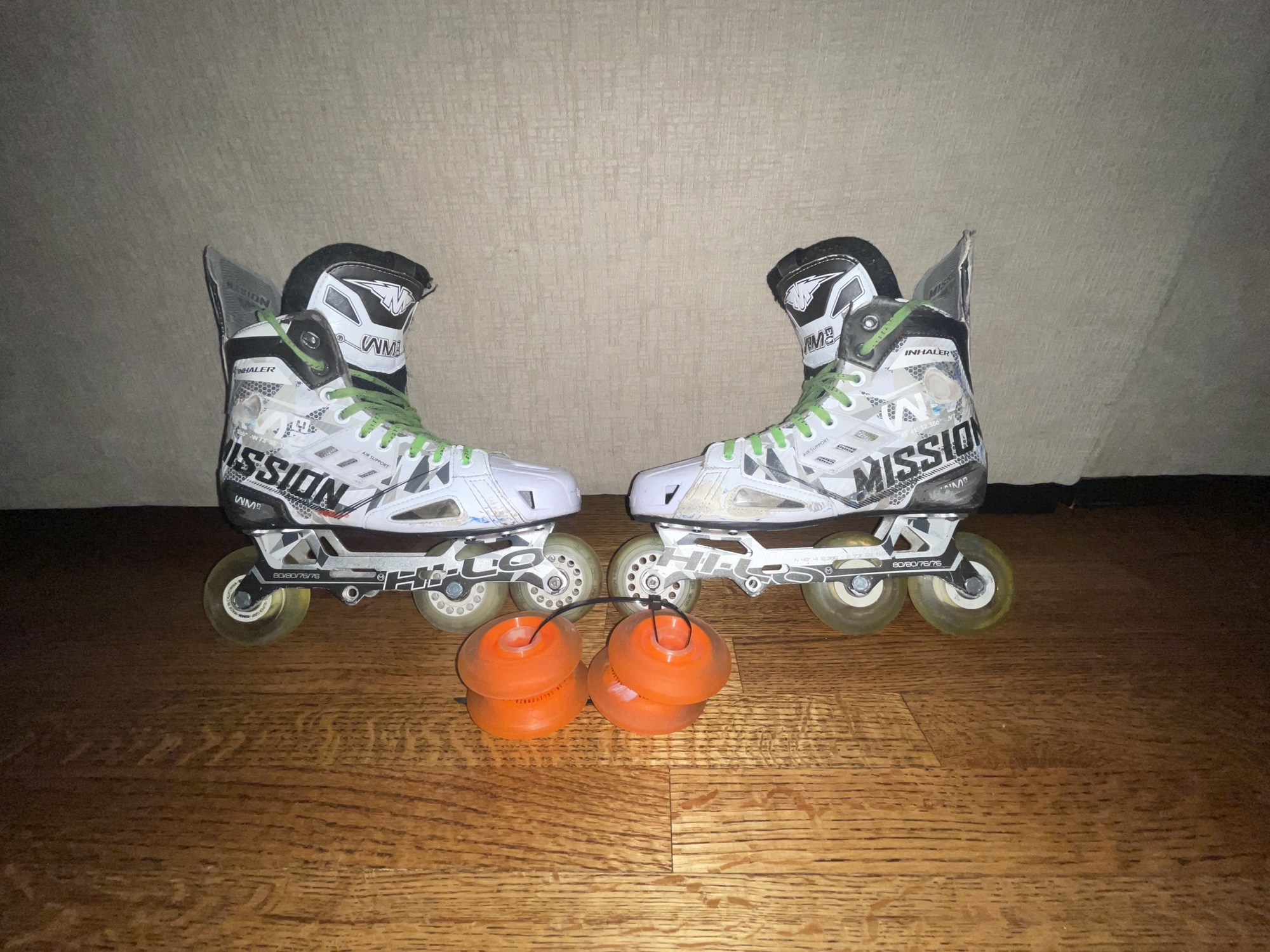 Mission Inhaler WM03 Inline Skates’ And They Come With Orange Labeda’s ...