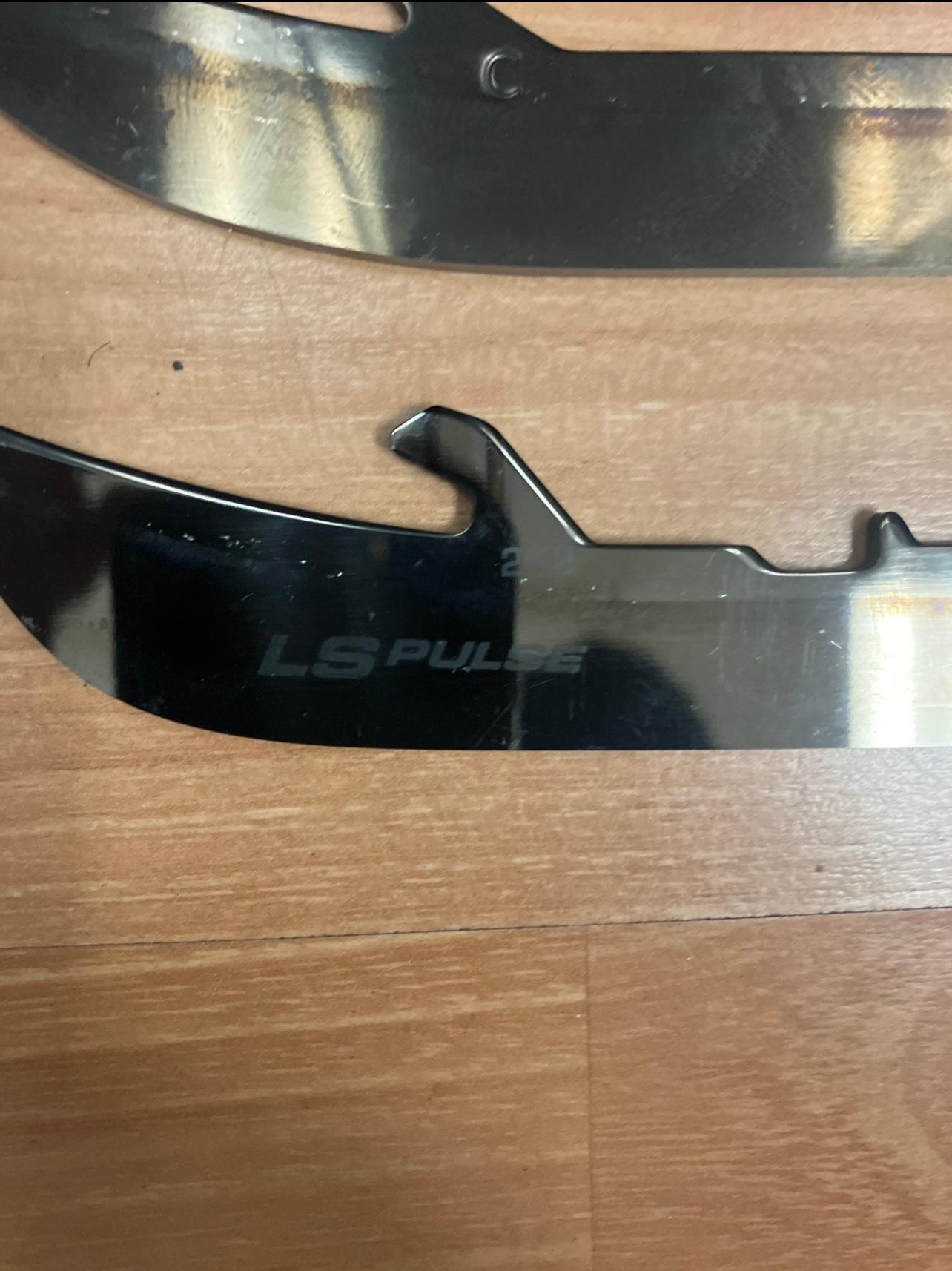 Used Bauer LS Pulse Hockey Skate Steel Blades 212 mm | SidelineSwap