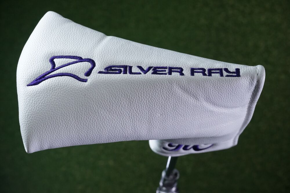 WHITE RAY COOK SILVER RAY RC BLADE PUTTER GOLF HEADCOVER ~ L@@K ...