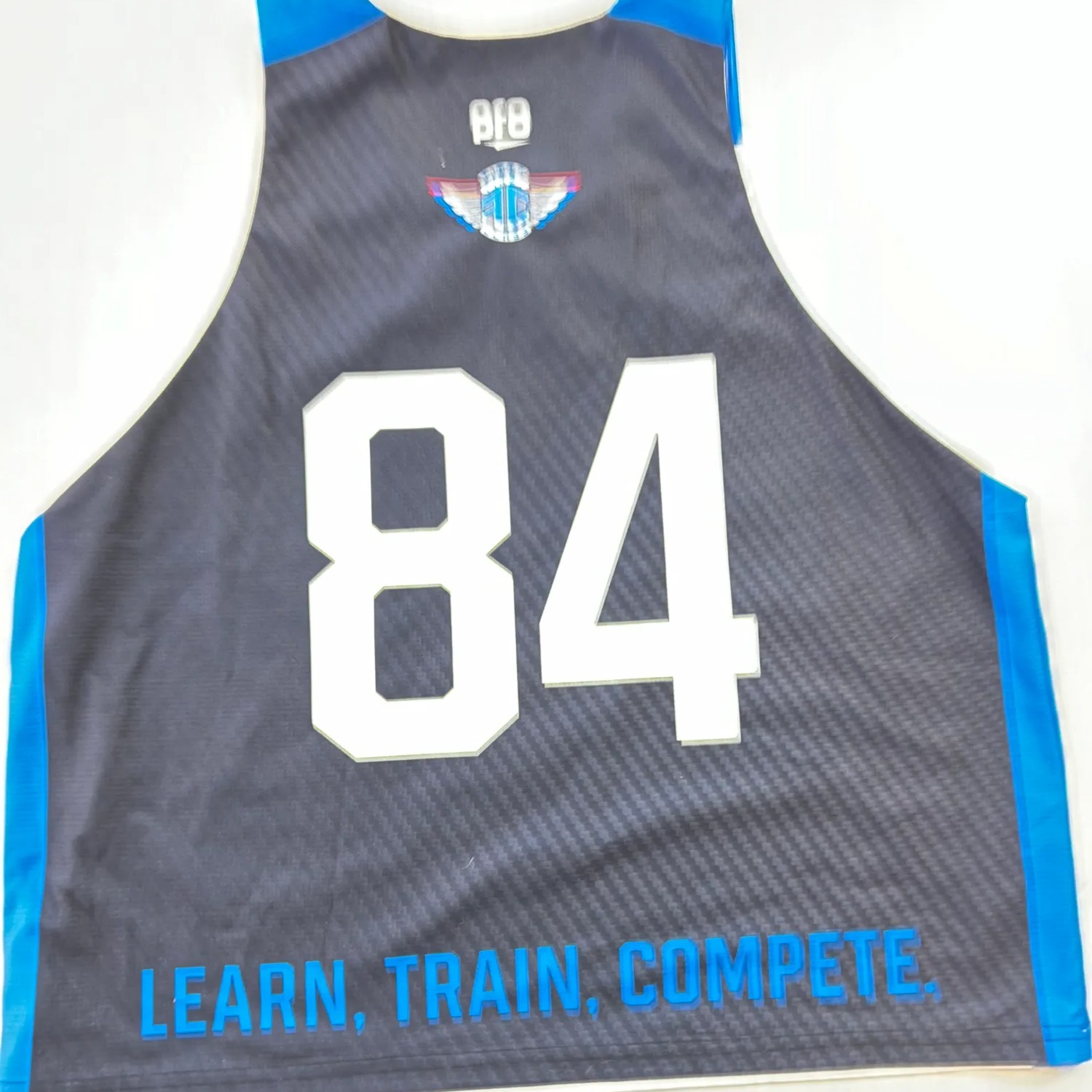 Best in Class Lacrosse white/black reversible pinnie | SidelineSwap