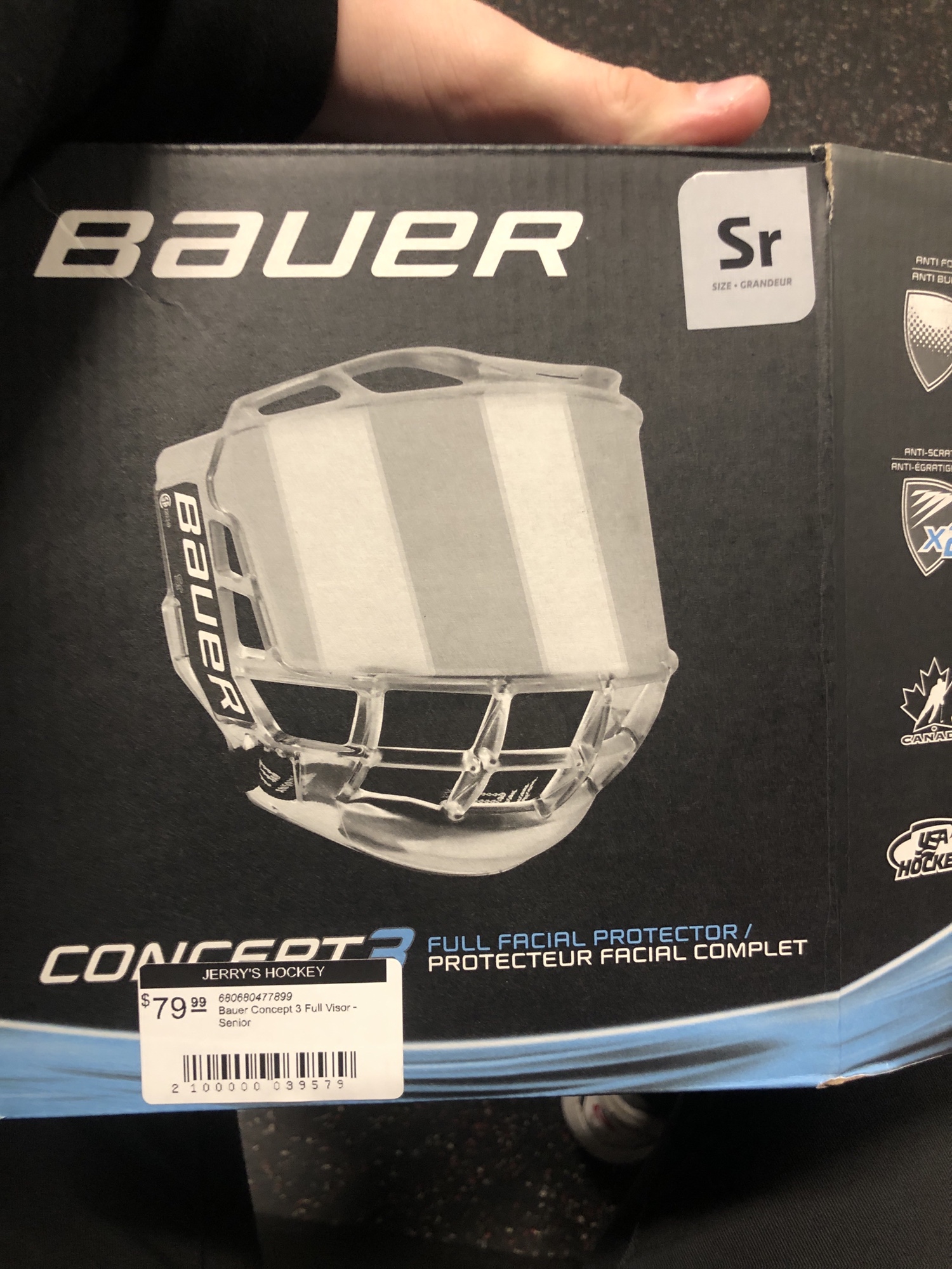 Bauer hockey Fishbowl/bubble | SidelineSwap