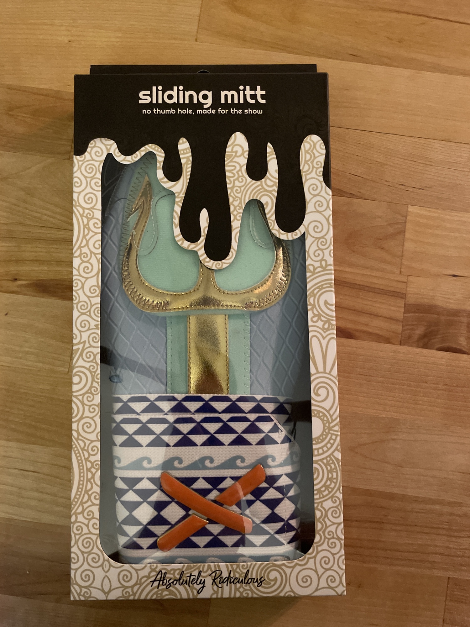 Aria Sliding Mitt Poseidon New In Box Sidelineswap