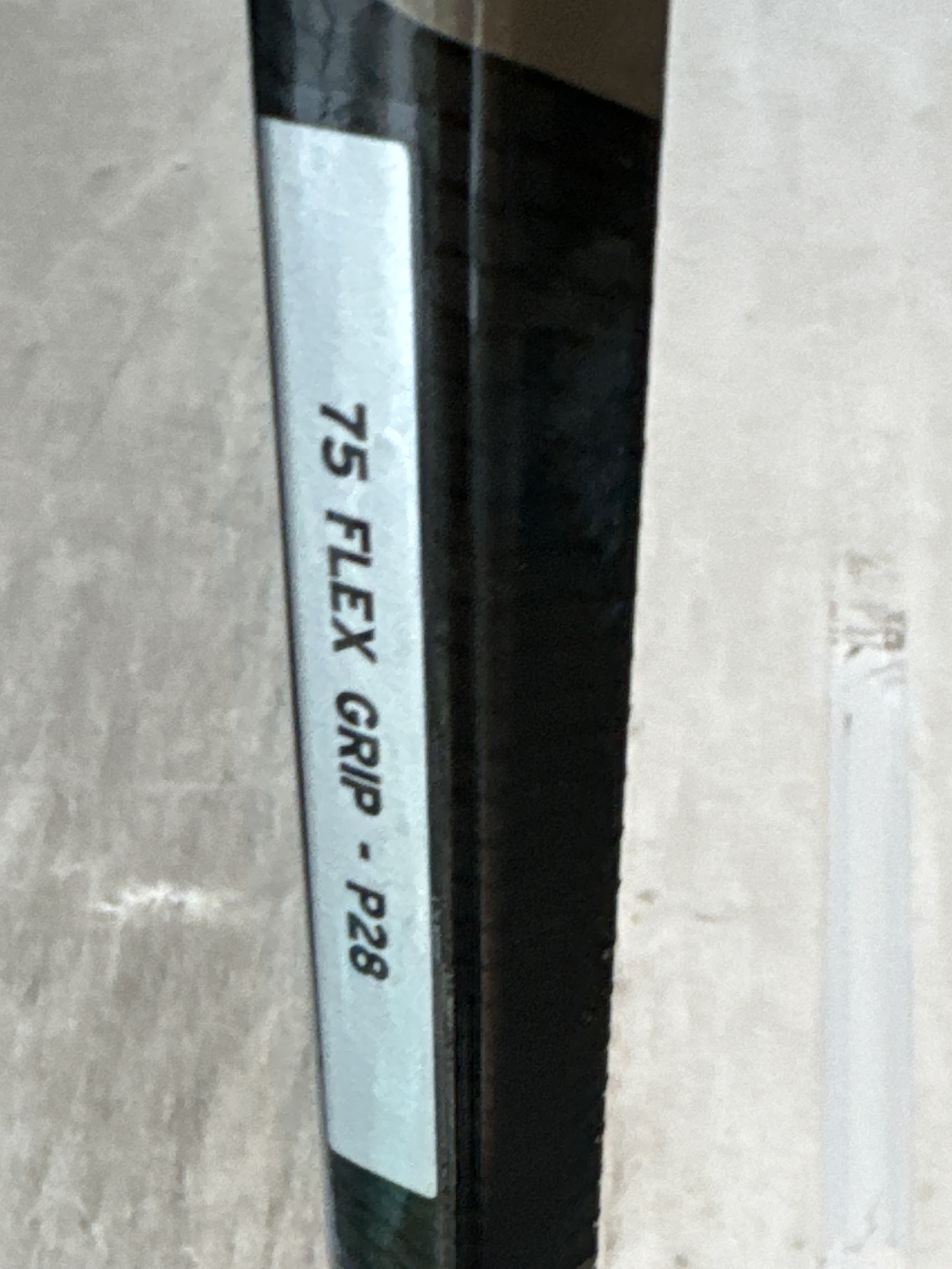 NEW CCM FT Ghost RH, 75/P28 Hockey Stick | SidelineSwap
