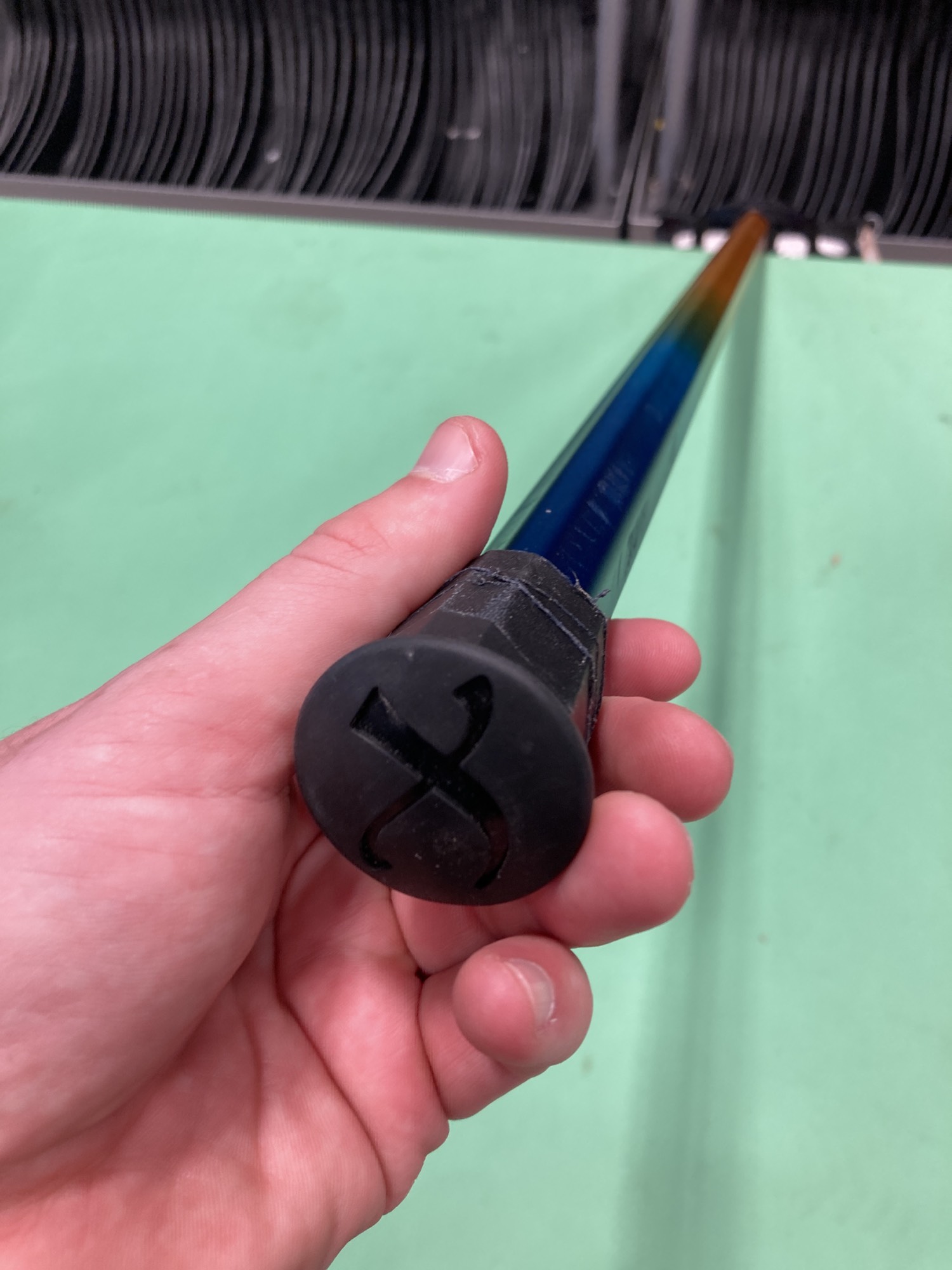 Used Warrior Warp Jr Stick with Savage X Lacrosse Shaft | SidelineSwap