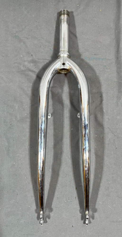 Vintage Akisu Rigid Chrome 26" QR Rigid Bike Fork 120mm 1" Threaded ...