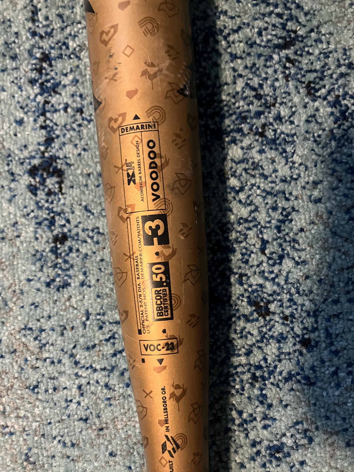 Demarini 2023 voodoo one gold bbcor | SidelineSwap