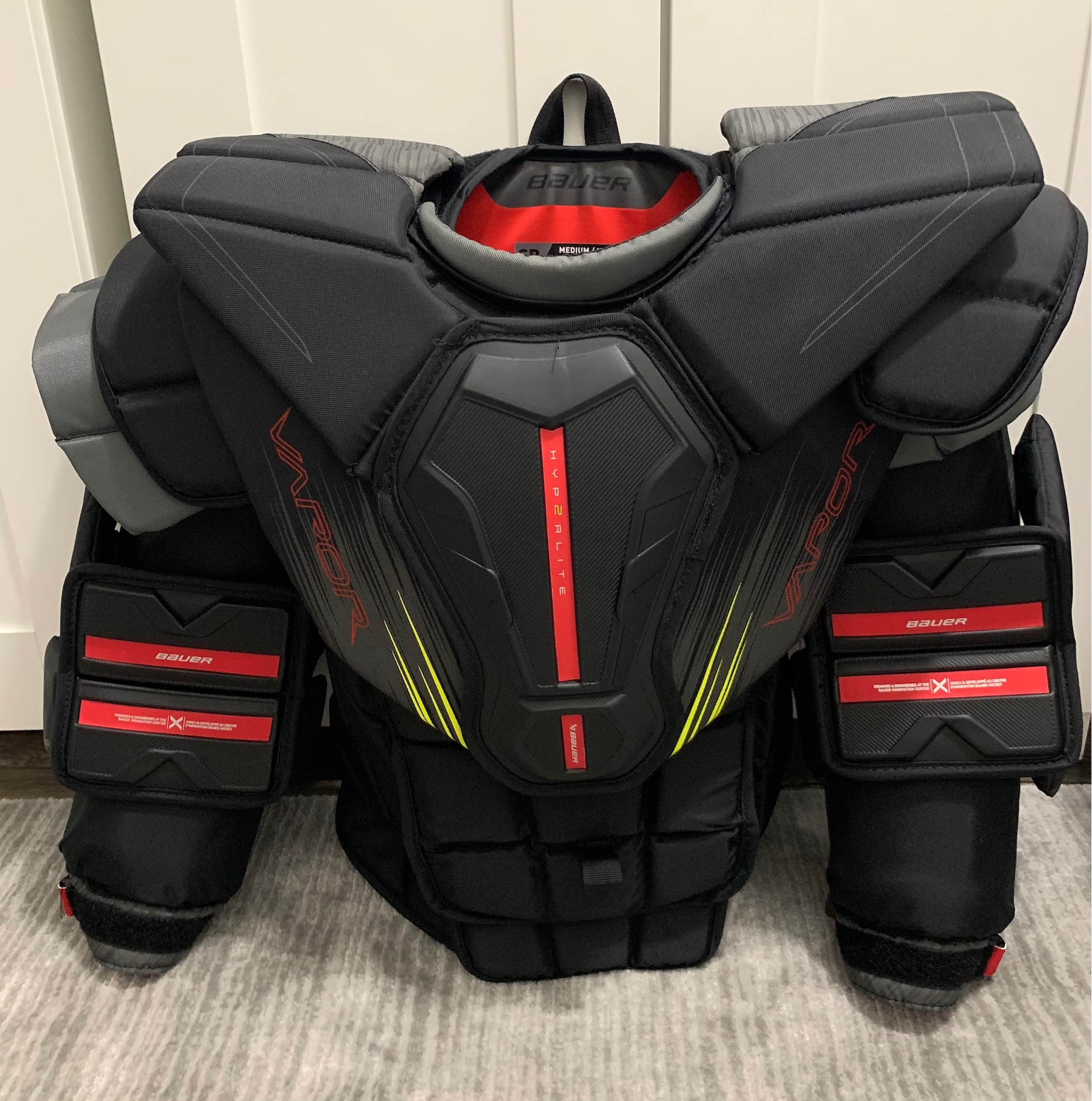 New Medium Bauer Hyperlite 2 Goalie Chest Protector | SidelineSwap