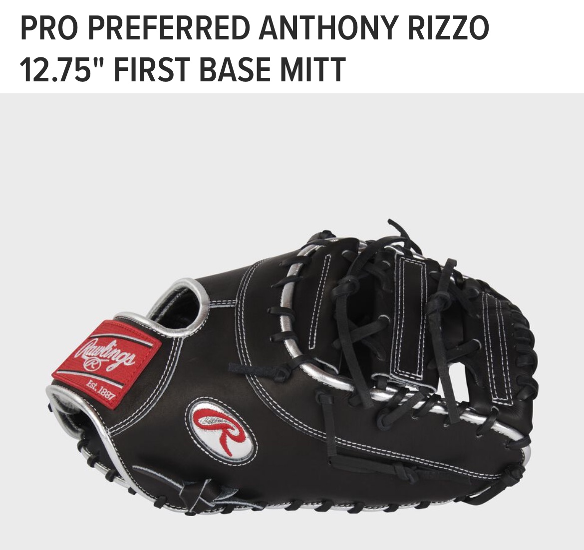 Rawlings Pro Preferred LH 1st Base Glove | SidelineSwap