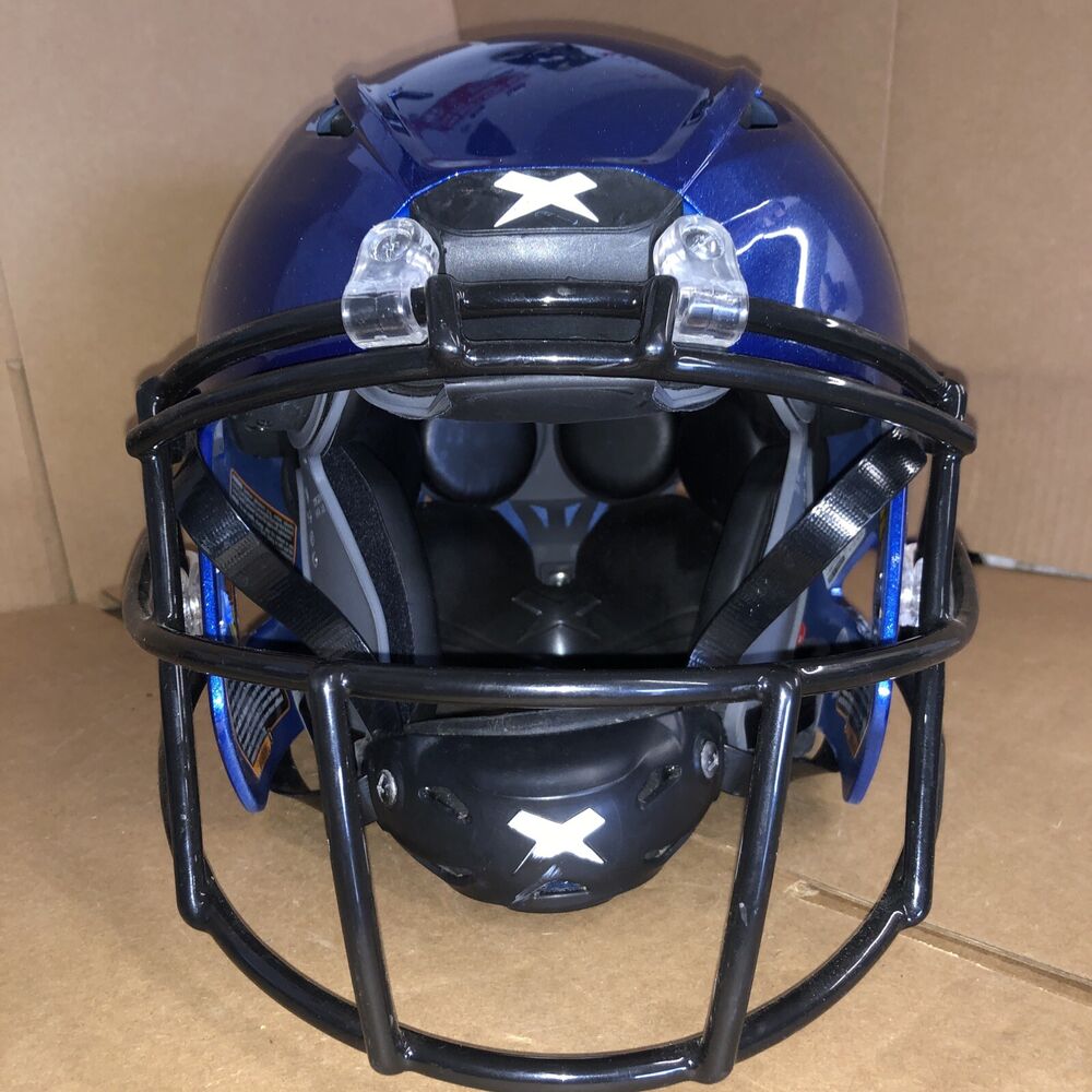 USED XENITH SHADOW ADULT HELMET - LARGE - METALLIC ROYAL BLUE ...