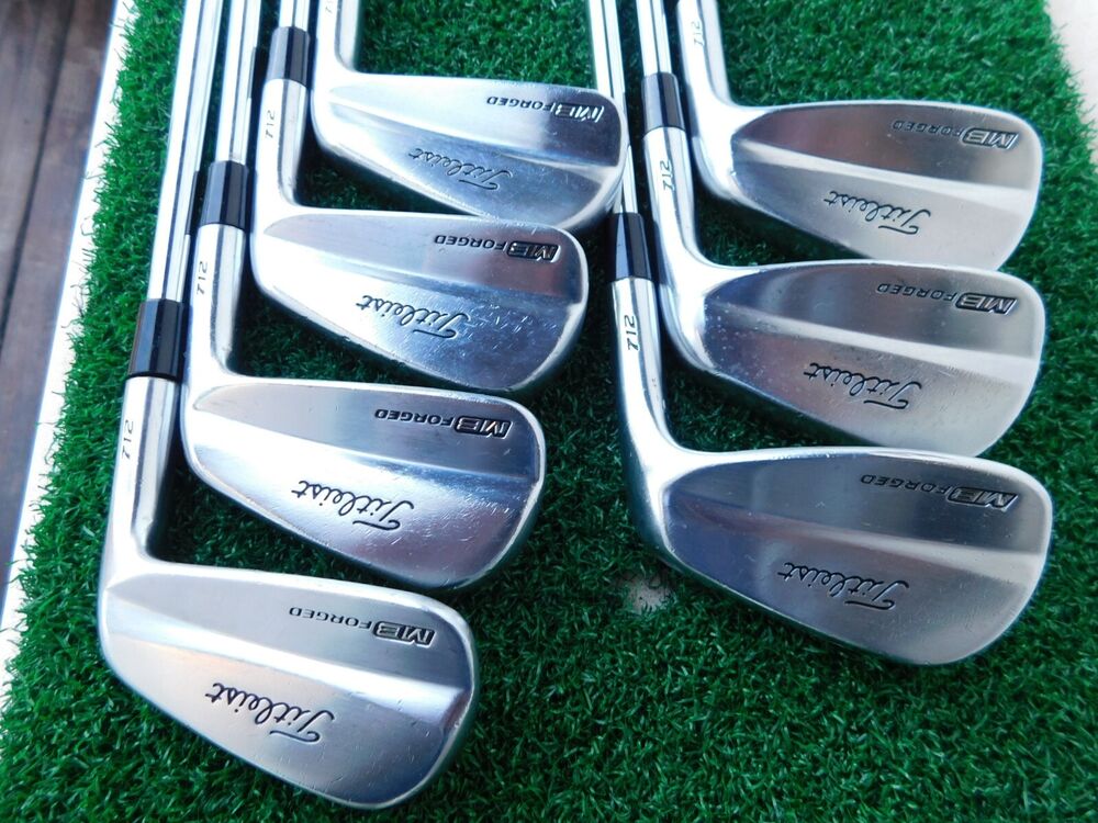 Titleist 712 MB Forged (4i-PW) Iron Set w/ True Temper S300/S400 Shafts | SidelineSwap