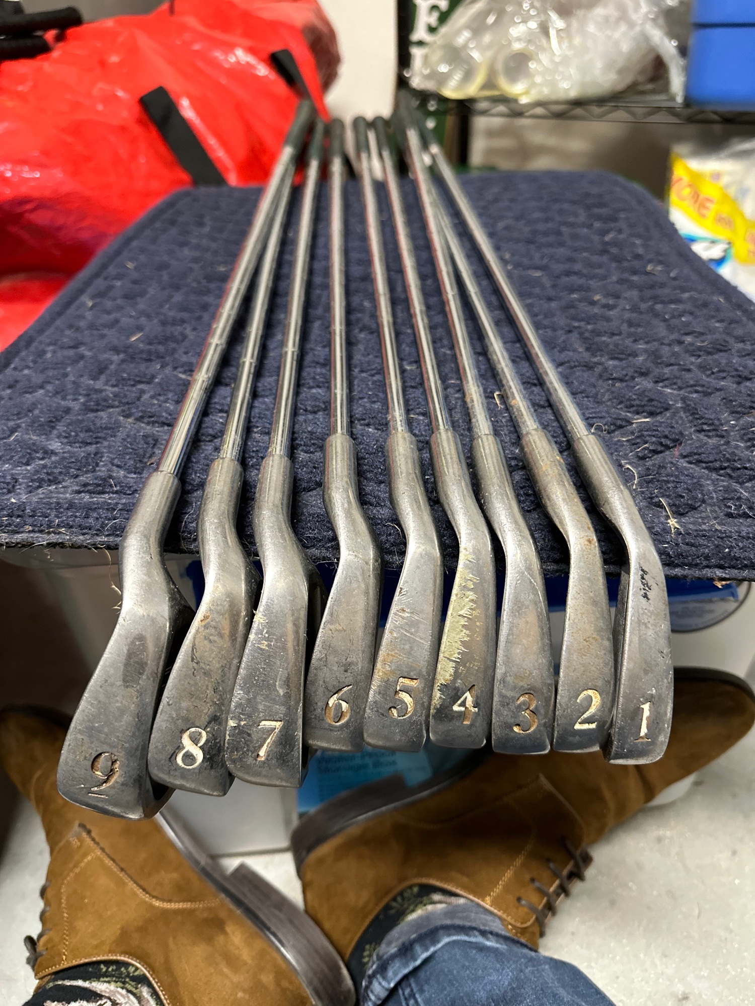 Used Right Handed Steel Shaft Tour model Iron Set | SidelineSwap
