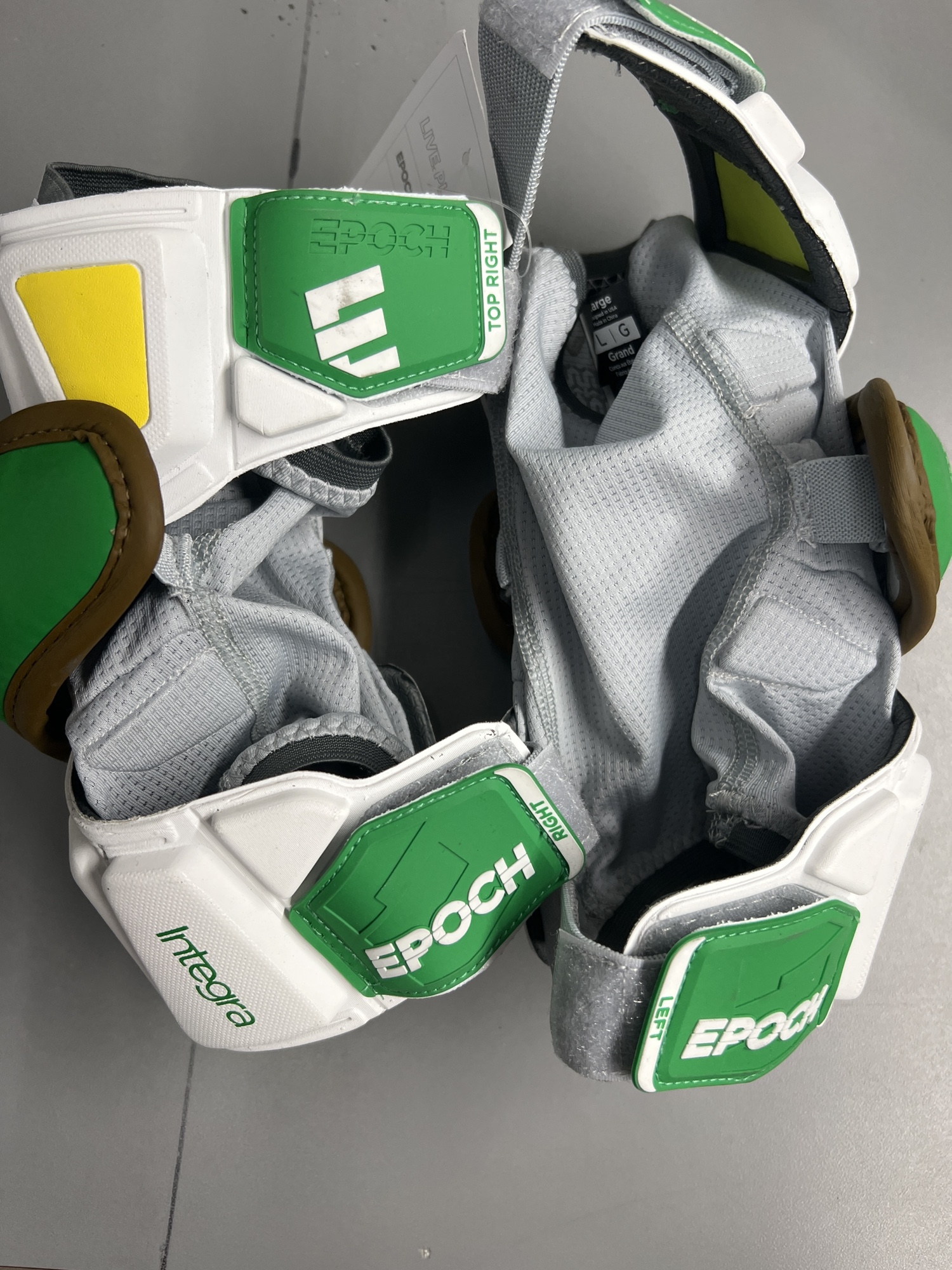 New Large Epoch Integra Elite Arm Pads Redwoods | SidelineSwap