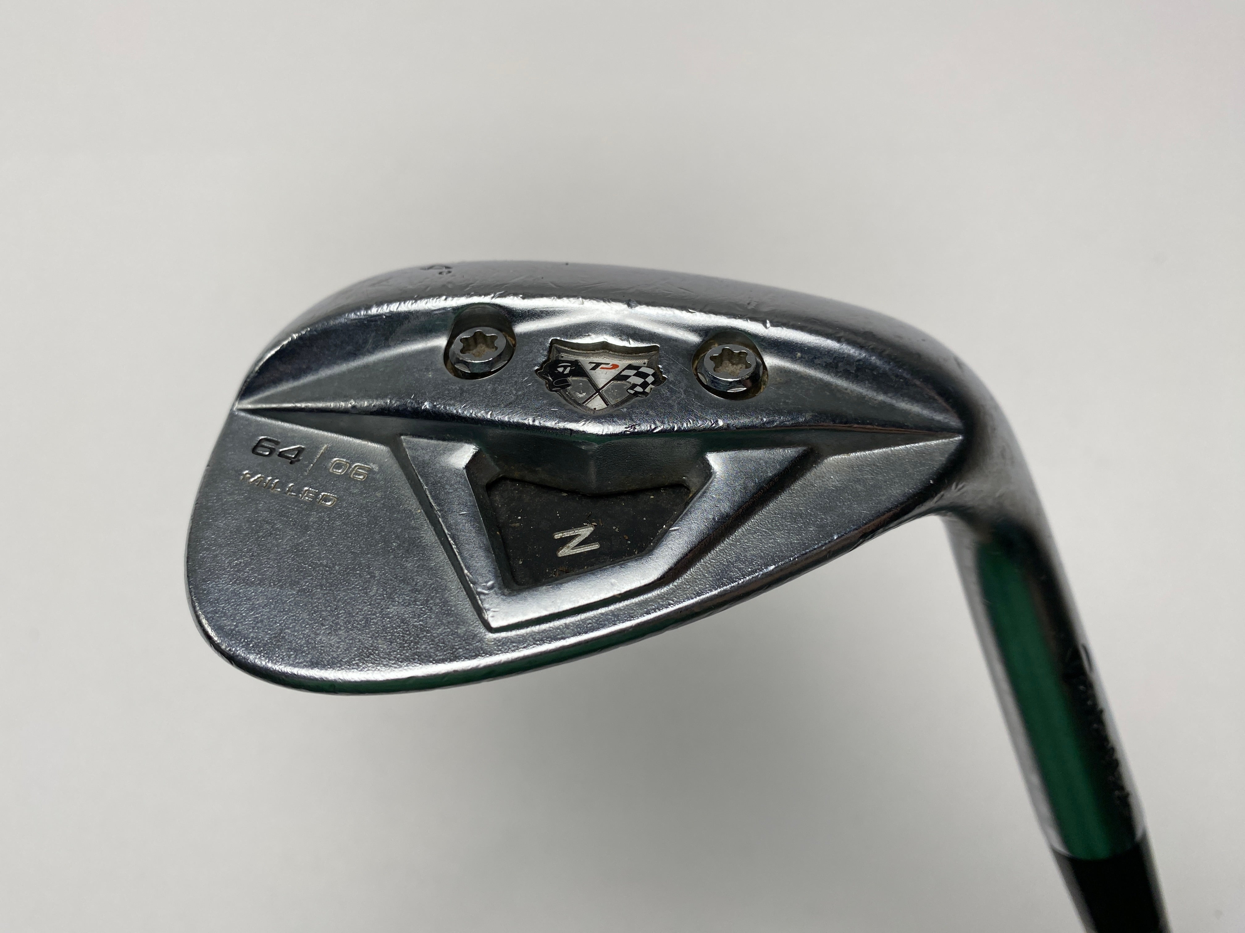 Taylormade Rac Z Groove TP Chrome Lob Wedge LW 64* 6 KBS Wedge Steel RH ...