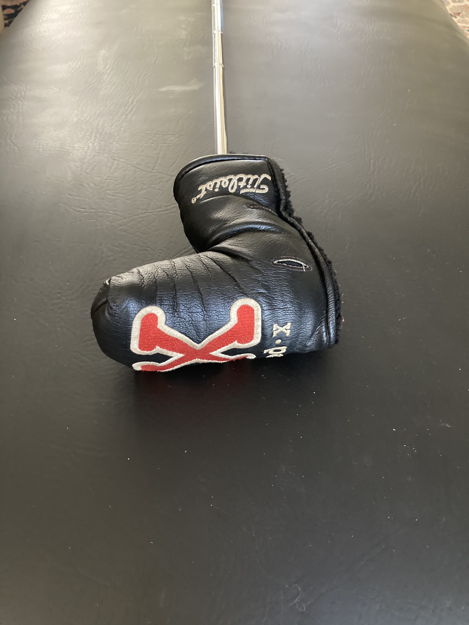 Scotty Cameron Red X putter with cover | SidelineSwap