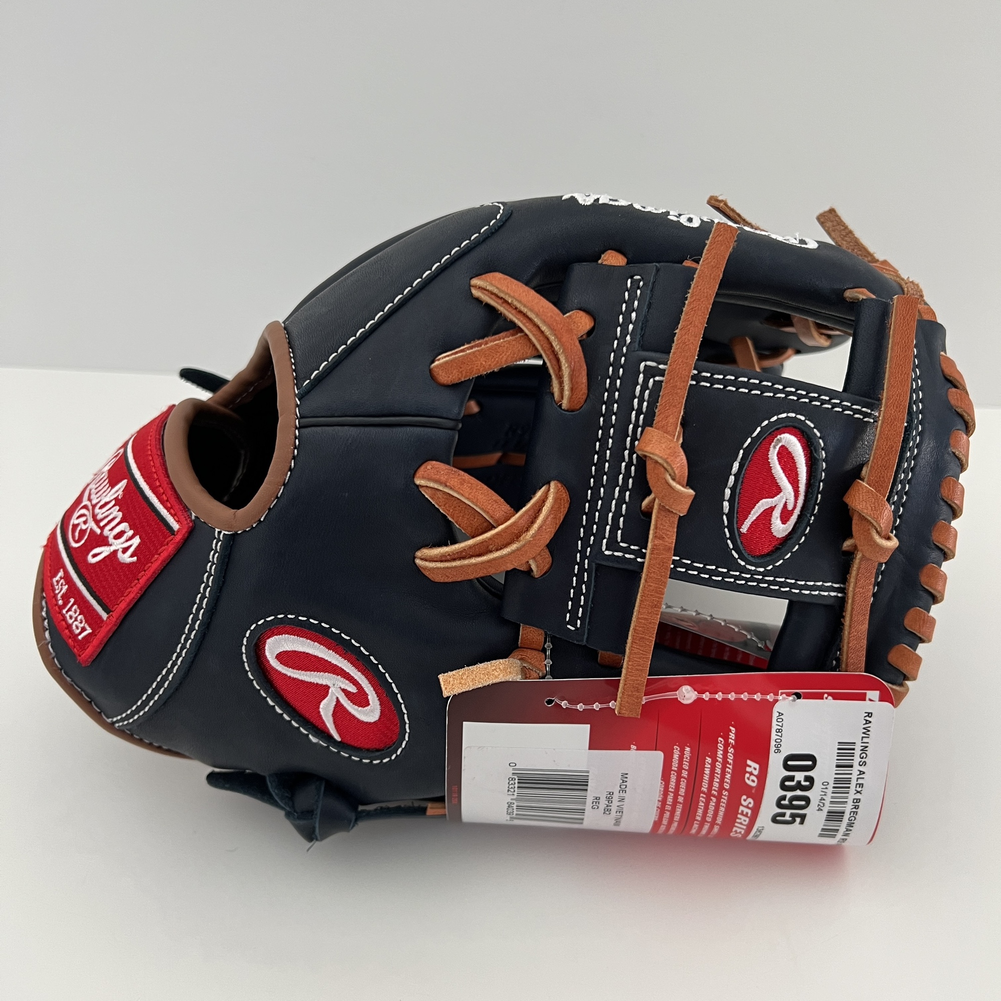 Rawlings R9 Pro Alex Bregman Baseball Glove 11.5" RHT Standard Fit ...