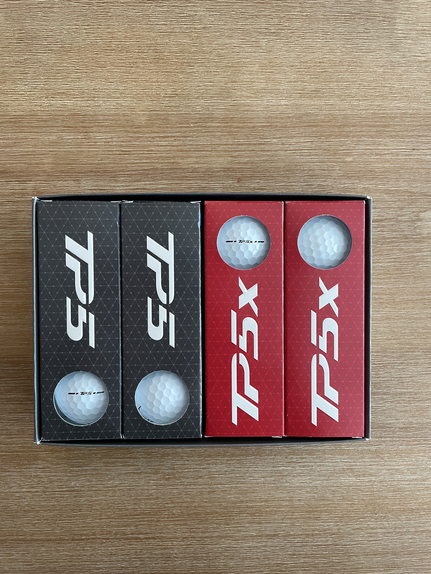 New 2024 TaylorMade 12 TP5 & TP5X Split Dozen Balls | SidelineSwap