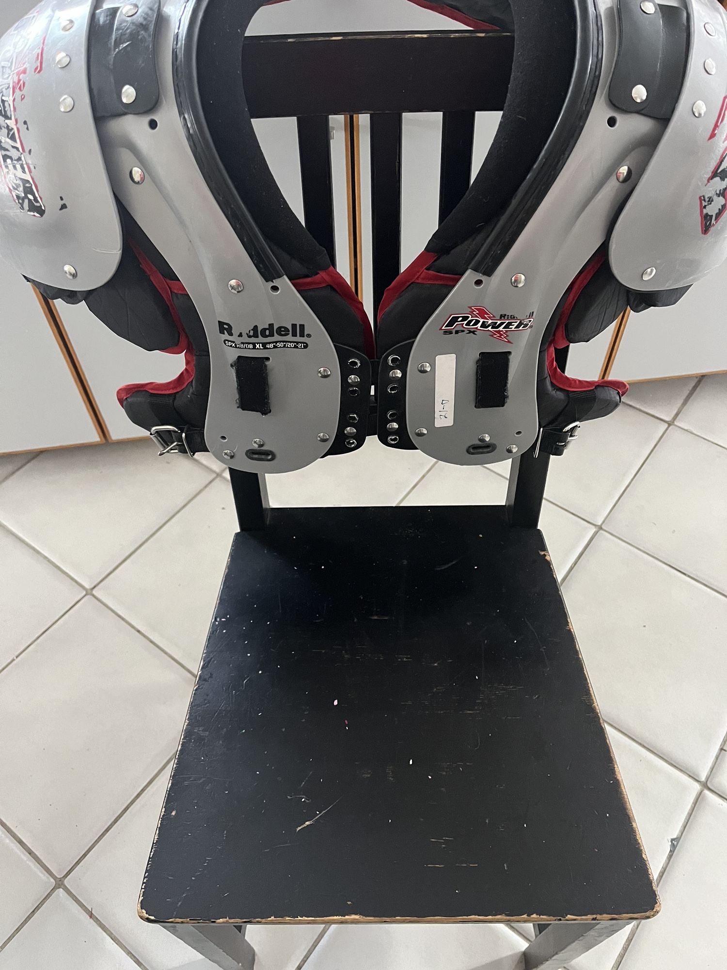 Adult Extra Large Riddell Power SPX Shoulder Pads | SidelineSwap