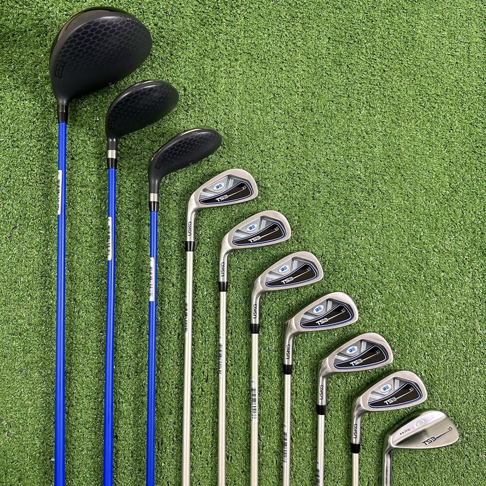 USKG US Kids TS3 V5 Tour Series Set 60” Tall Driver Wood Hybrid Irons ...