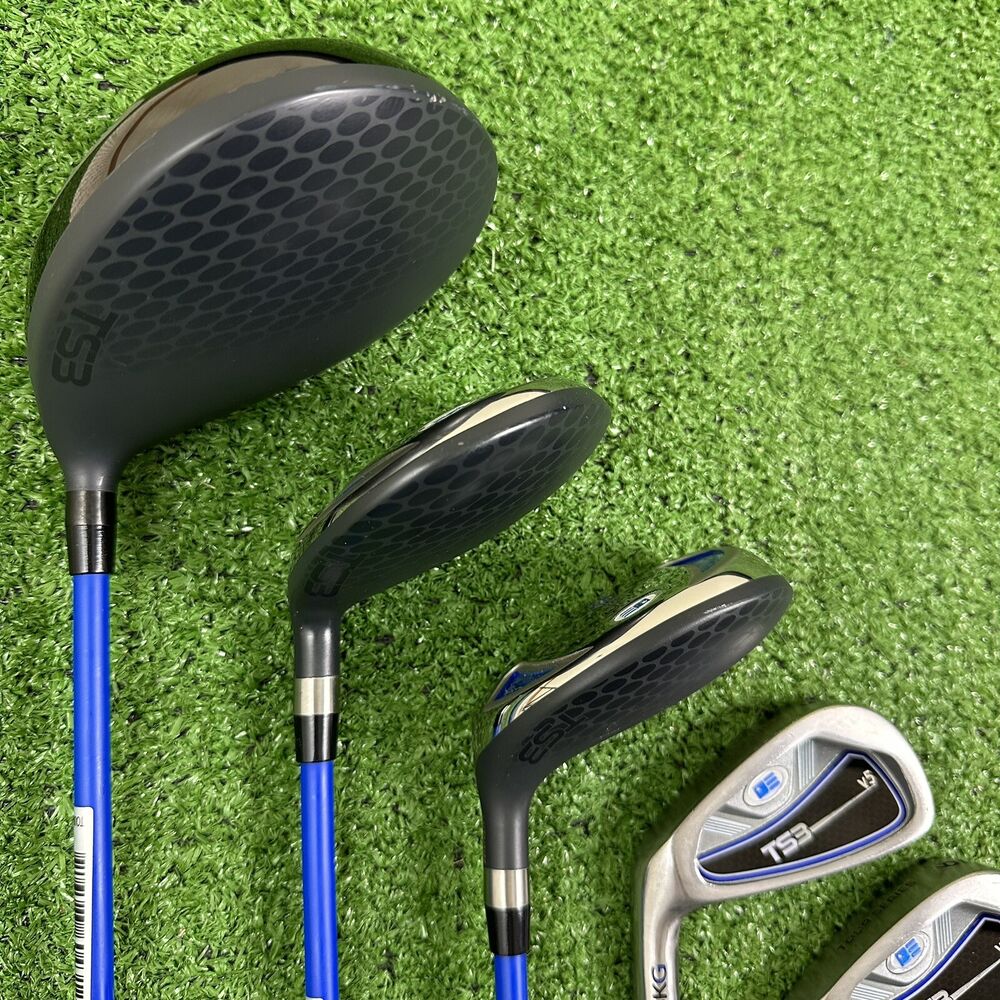 USKG US Kids TS3 V5 Tour Series Set 60” Tall Driver Wood Hybrid Irons ...