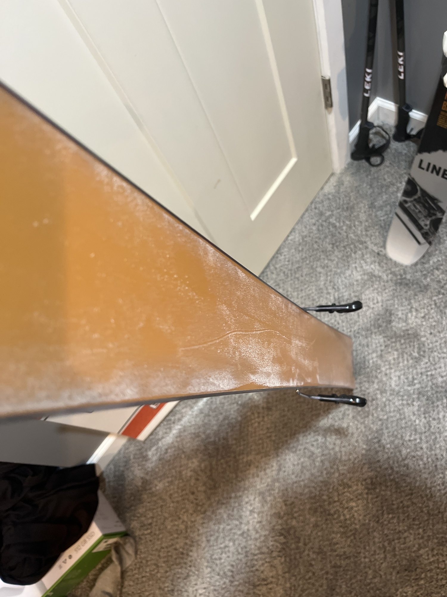 2023 Line Honey Badgers With Marker Squire 10 Bindings | SidelineSwap