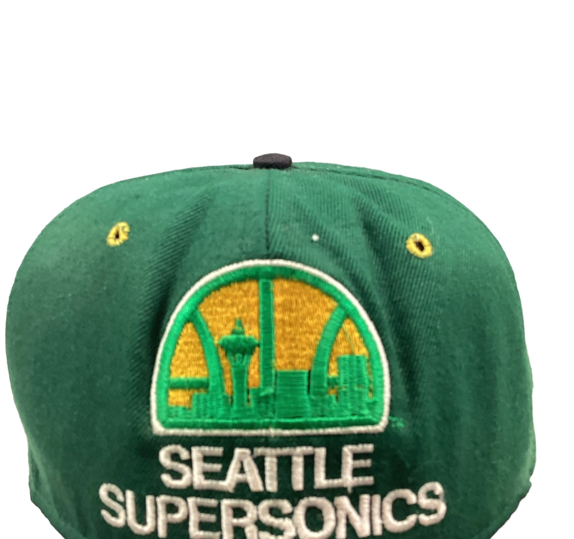 Vintage Seattle Supersonics 90s NBA snapback hat | SidelineSwap