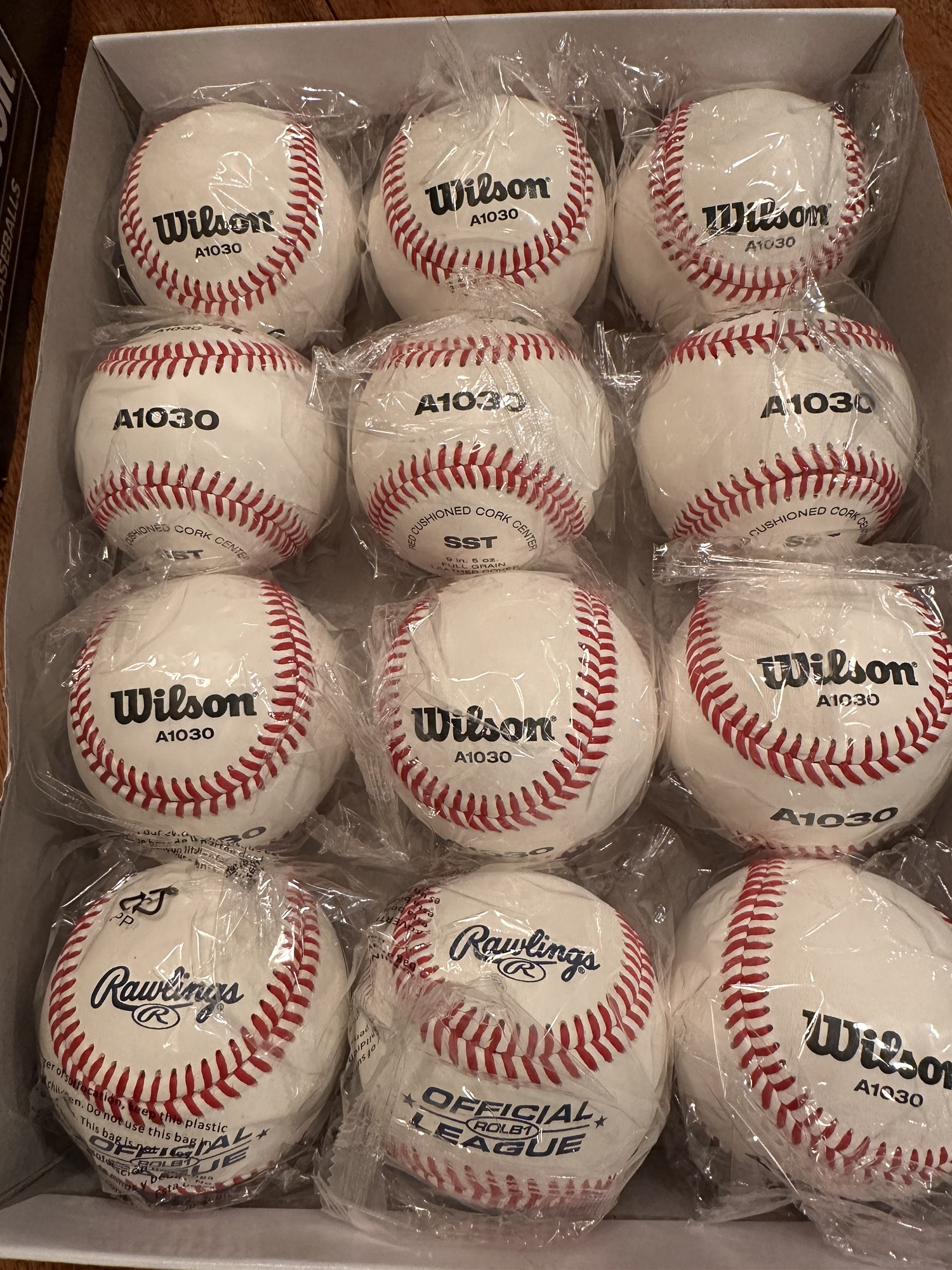 New Wilson 12 Pack (1 Dozen) Baseballs | SidelineSwap