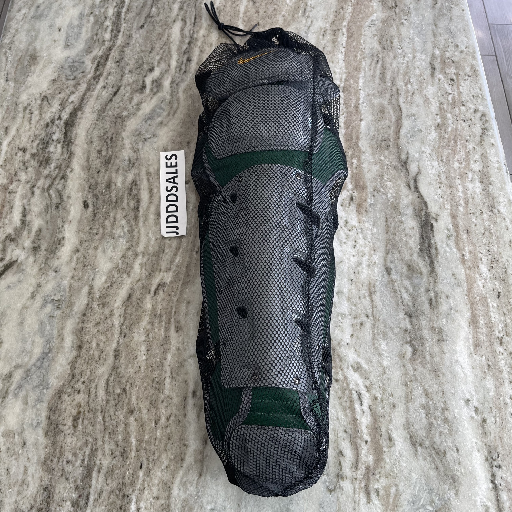 Nike Vapor Pro Catchers Leg Guards Baseball Adult Size 16” Gray Green ...