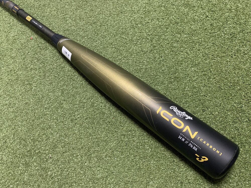 2023 Rawlings ICON 34/31 BBCOR Baseball Bat ~ New Store Display w ...