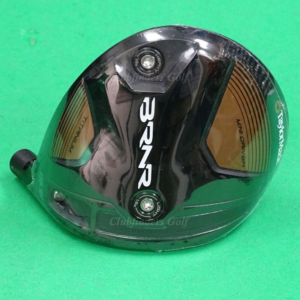 NEW TaylorMade BRNR Burner 13.5° Mini Driver HEAD & HEADCOVER ONLY ...