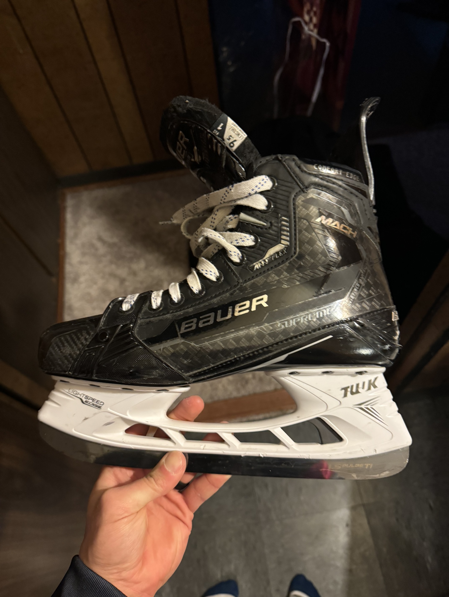 Bauer supreme Mach skates senior 9.5 | SidelineSwap