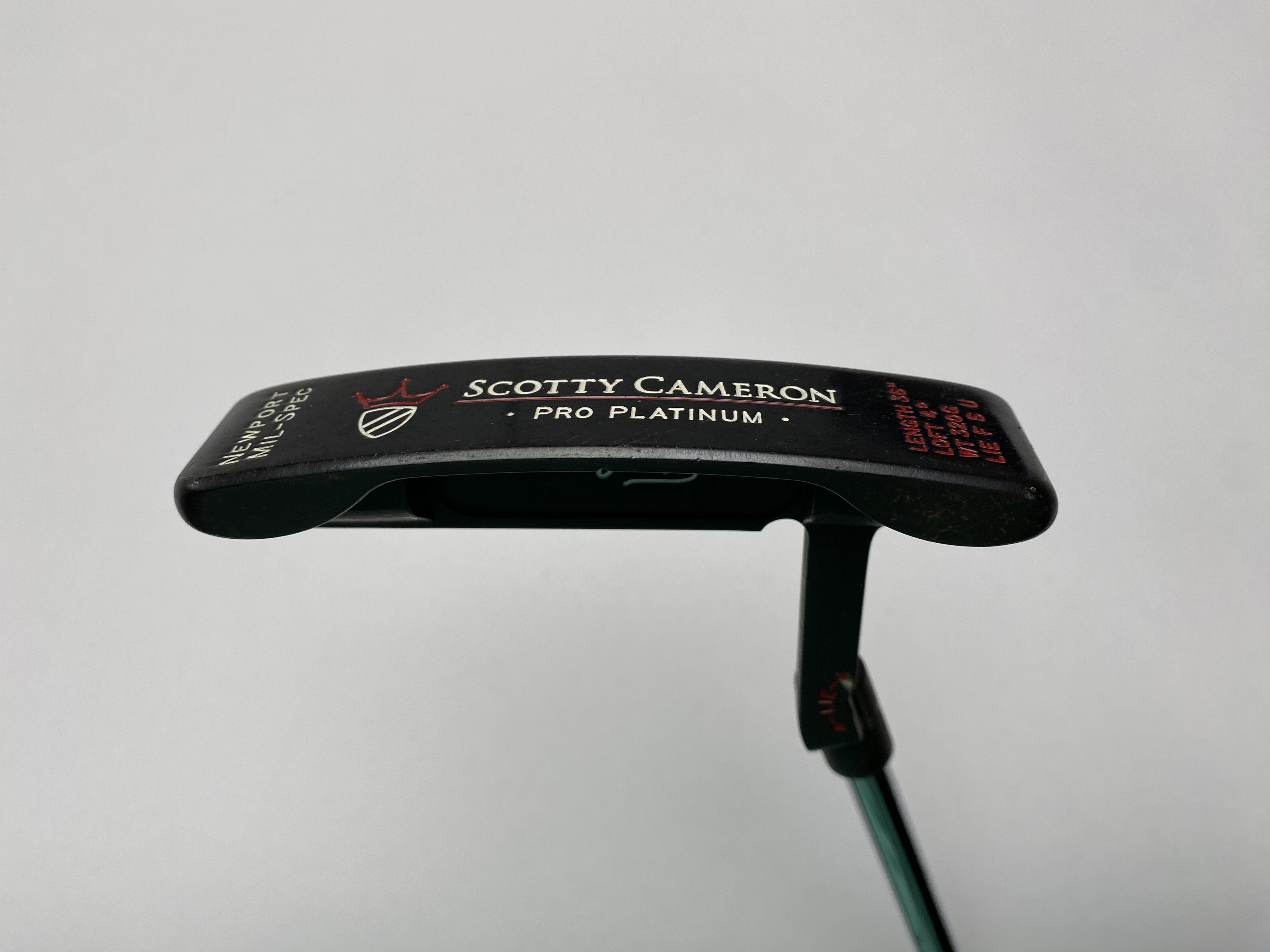 Scotty Cameron Pro Platinum Newport Mil-Spec Black Putter 34" Mens RH ...