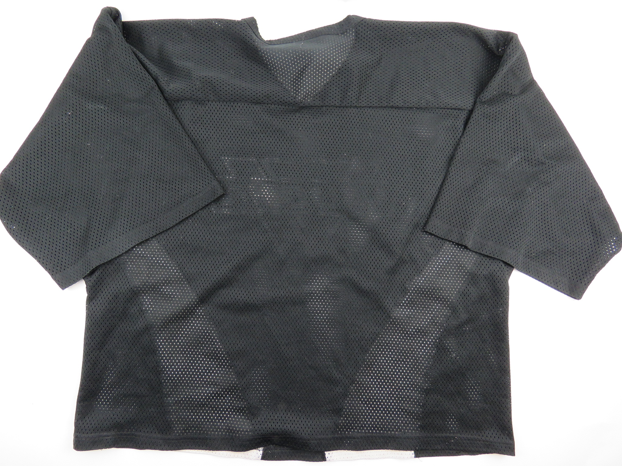 Vintage VAUGHN Black Mesh Practice Hockey Jersey Senior GOALIE ...