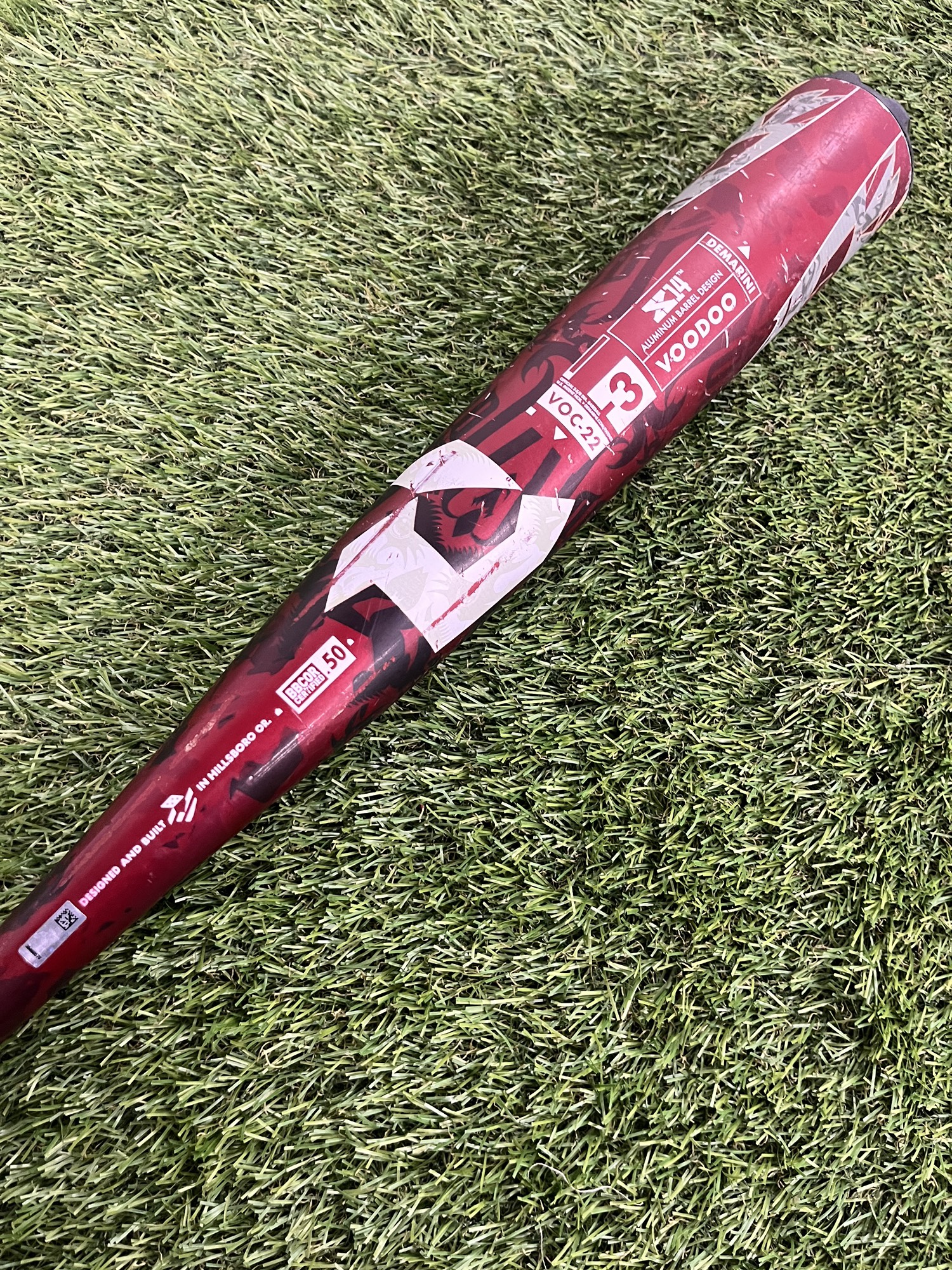 DeMarini Voodoo One BBCOR Bat 2022 (-3) | SidelineSwap