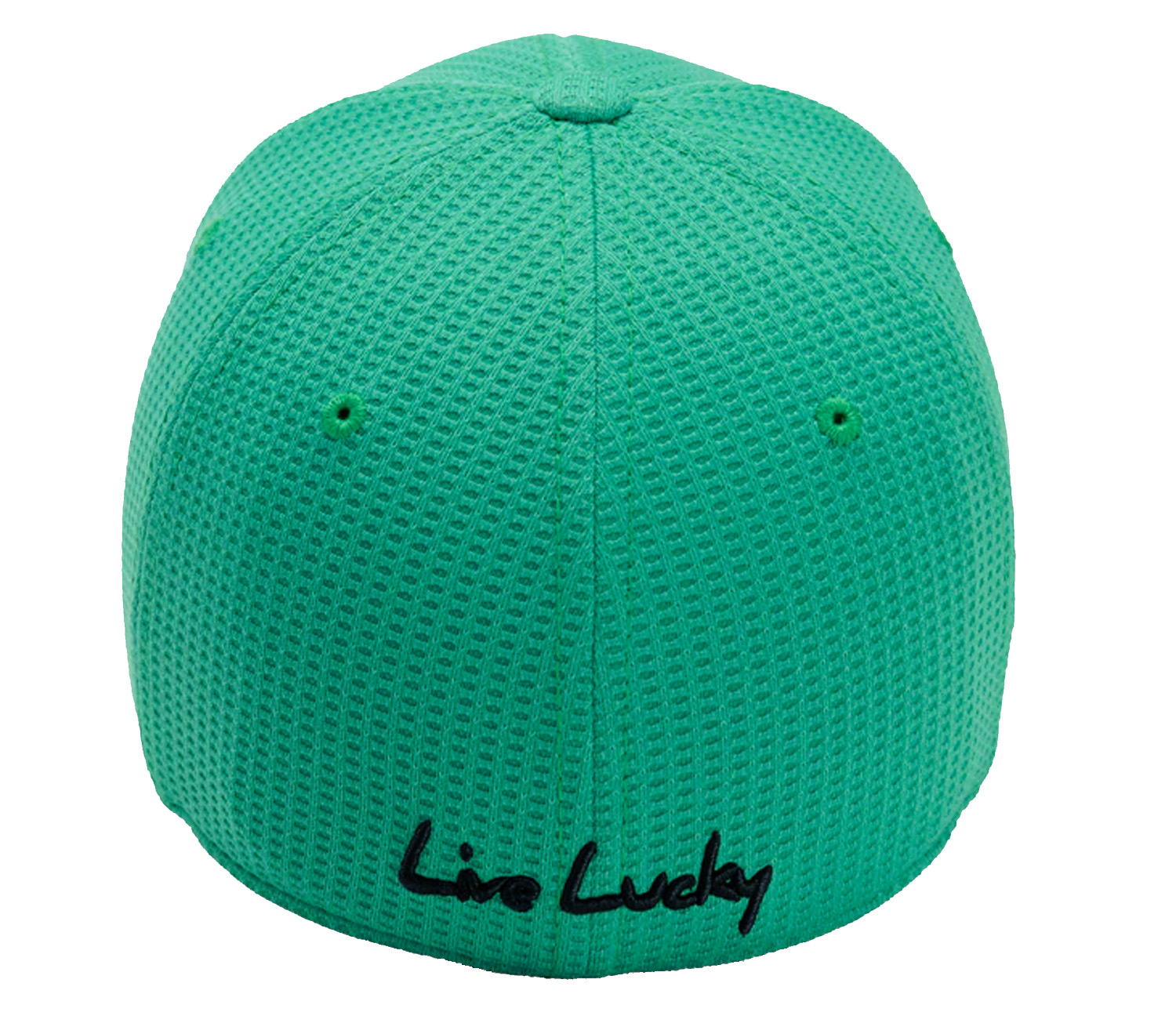NEW Black Clover Live Lucky Flex Waffle 10 Green/Black Fitted L/XL Golf ...