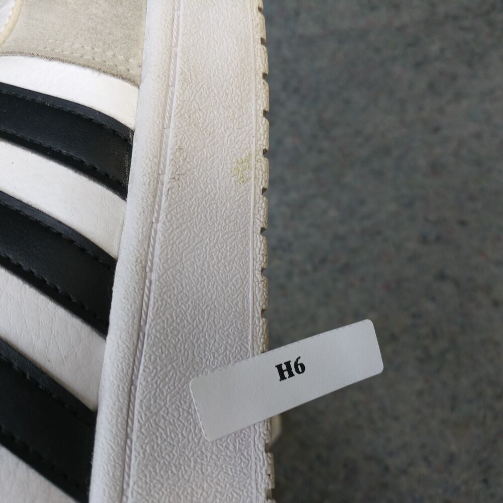 Adidas Hoops 2.0 Mens Shoes Size 13 Sneakers Low Top White Green Suede ...