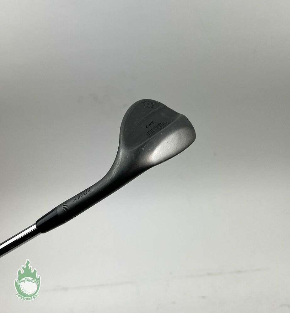 Used Titleist Vokey Black SM7 L Grind Wedge 60*-04 Wedge Flex Steel ...