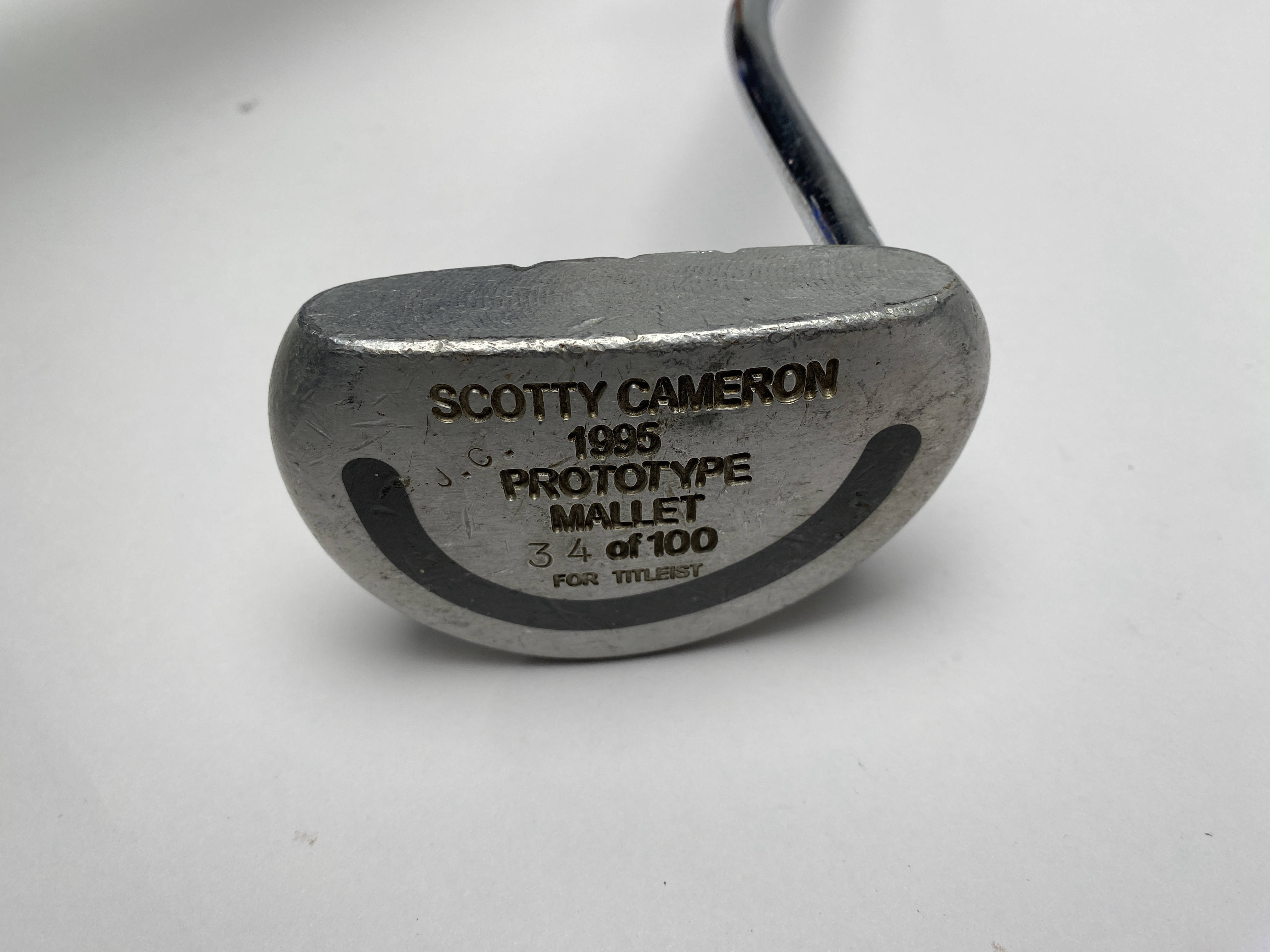 Scotty Cameron 1995 Prototype Mallet 34 of 100 Putter 35" Mens RH ...